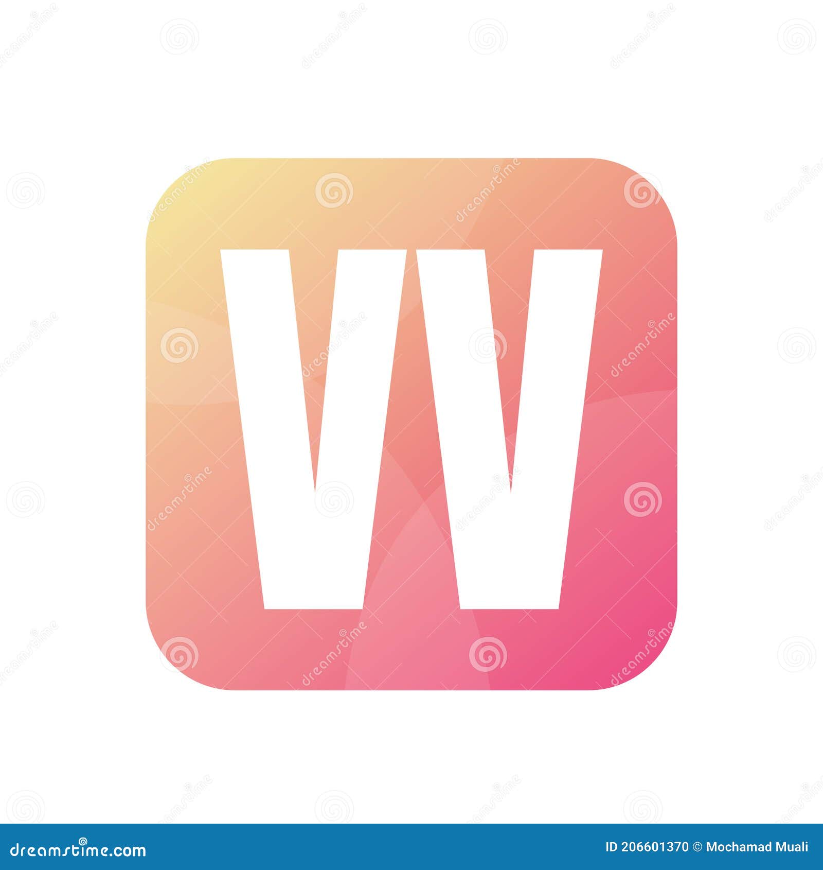 VV Letter Logo Design with Simple Style Stock Vector - Illustration of ...