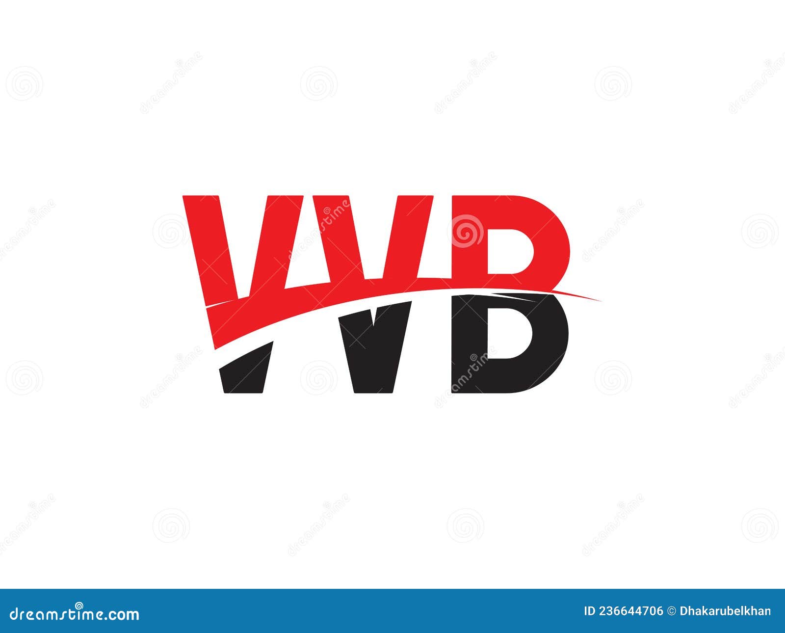 VVB Letter Initial Logo Design Vector Illustration Stock Vector ...