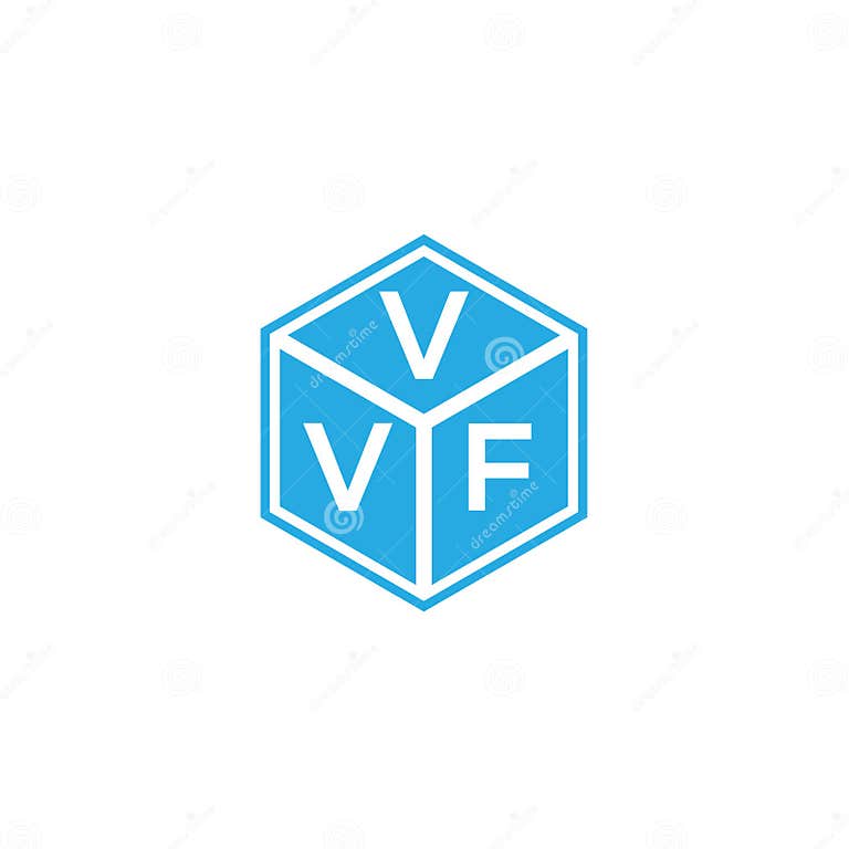 VVF Letter Logo Design on Black Background. VVF Creative Initials ...