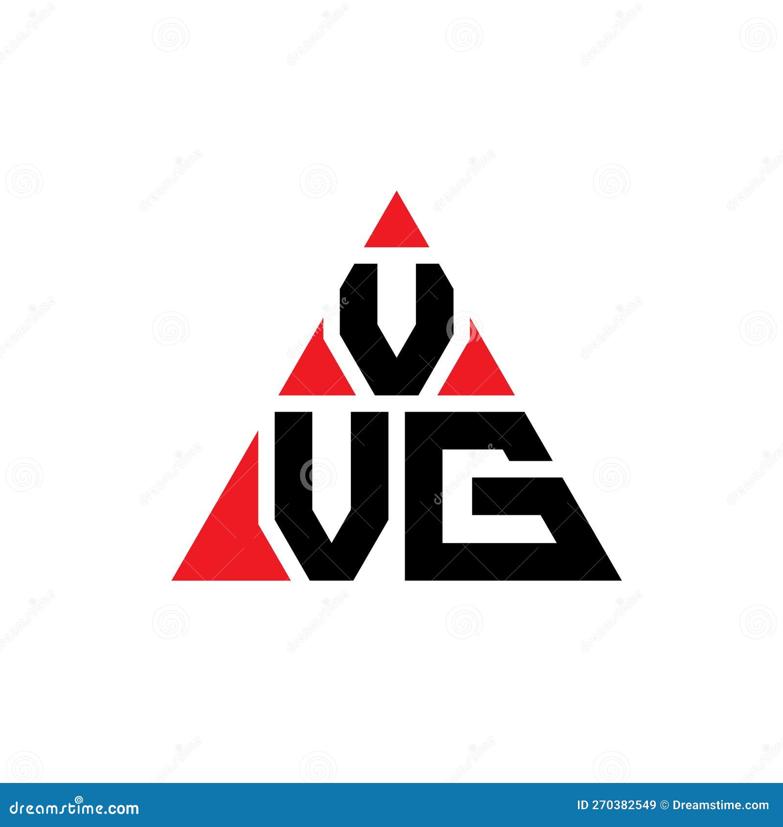 VVG Triangle Letter Logo Design with Triangle Shape. VVG Triangle Logo ...