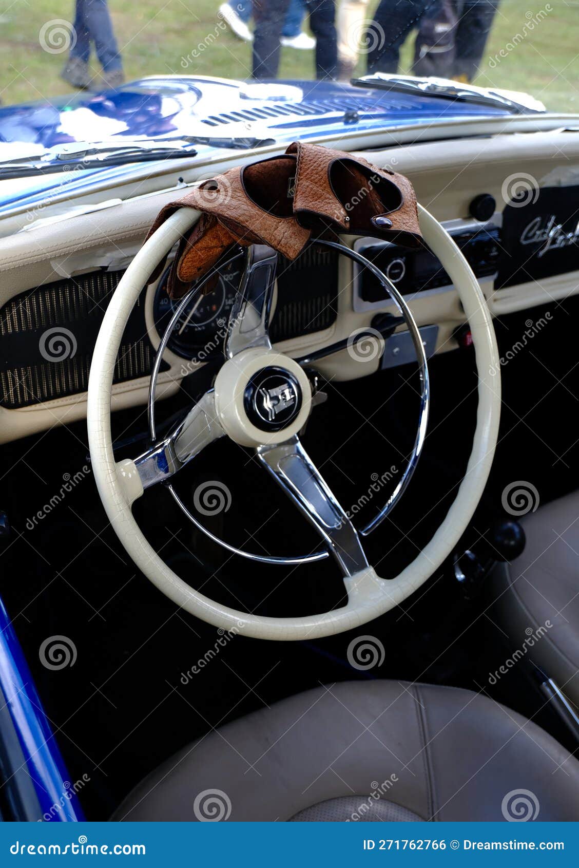 VW Beetle car interior editorial photo. Image of beetle - 271762766