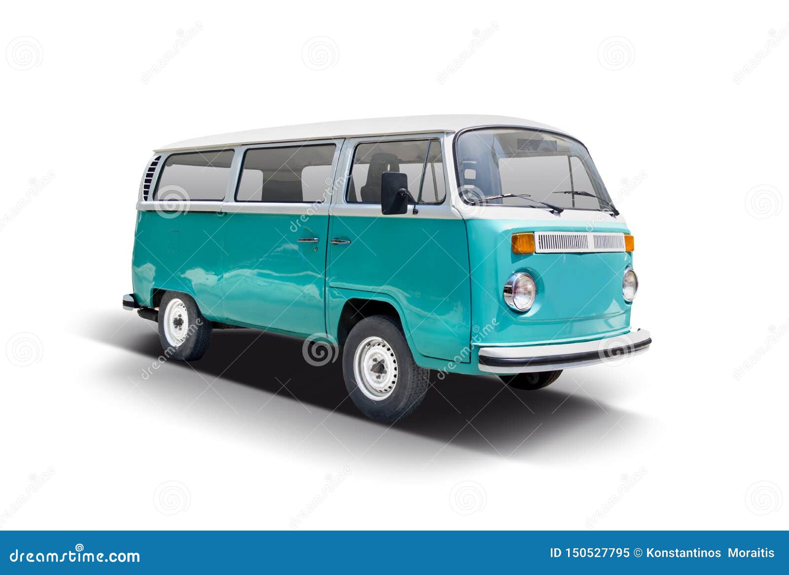 VW bus van front view stock image. Image of home, isolated - 150527795
