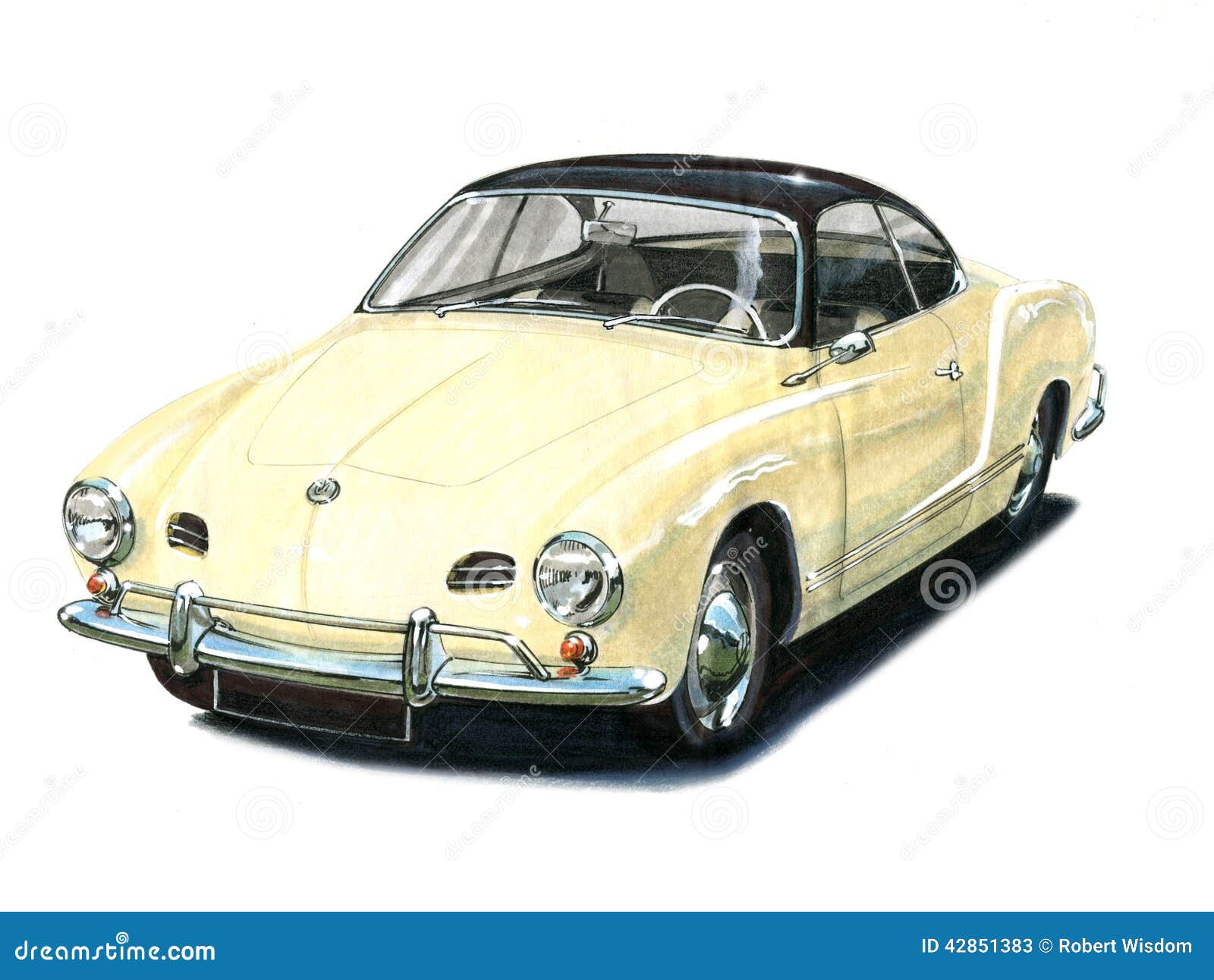 VW Karmann Ghia redaktionelles stockfoto. Illustration von deutsch ...