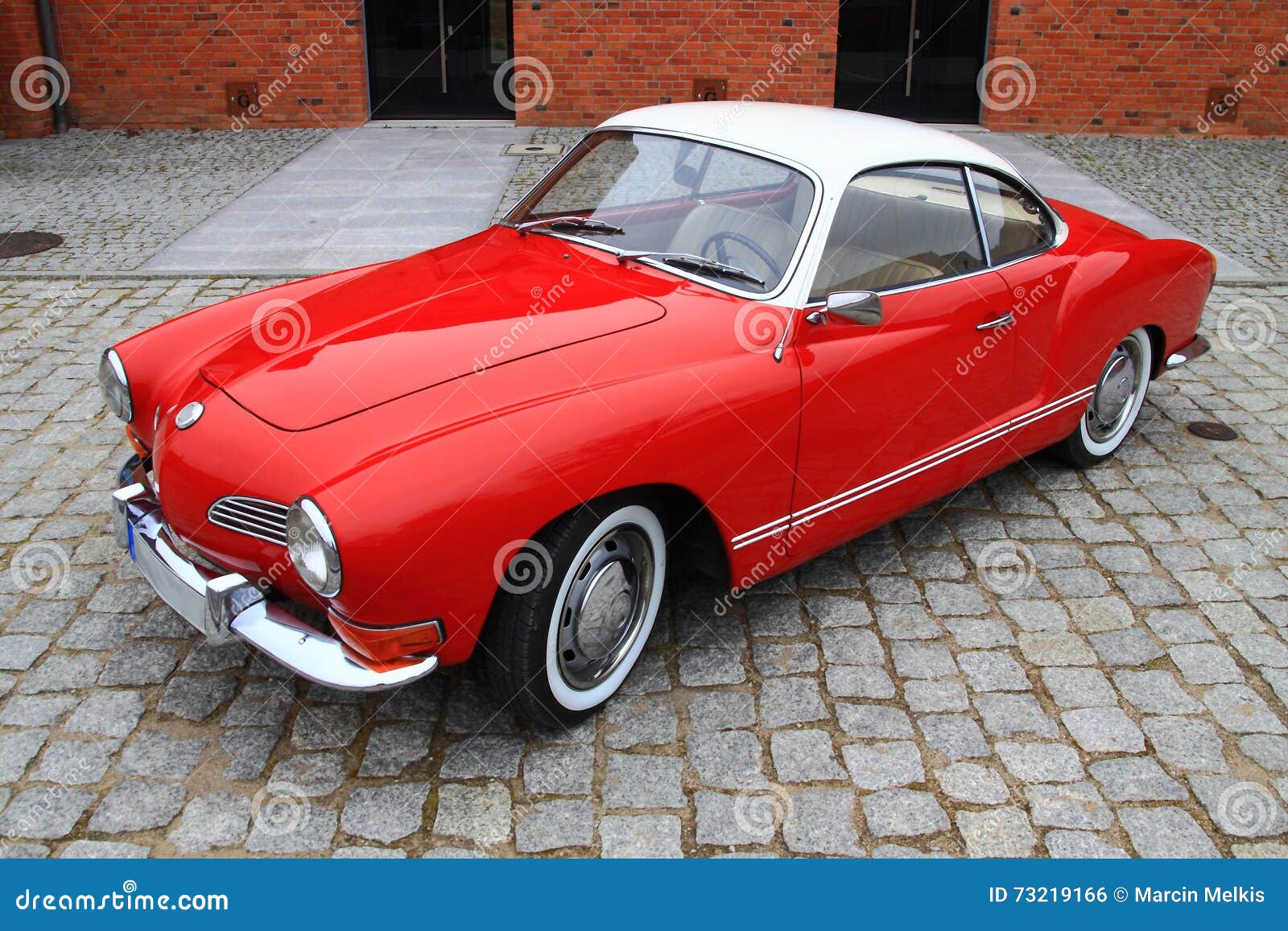 Vw Karmann Gia 70 stock photo. Image of cabriolet, paint - 73219166
