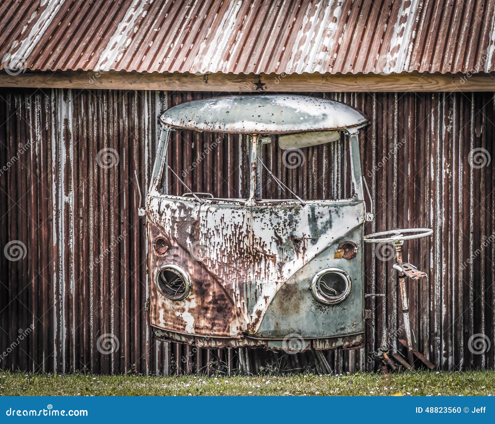 VW Skull editorial image. Image of front, mounted, rusty - 48823560