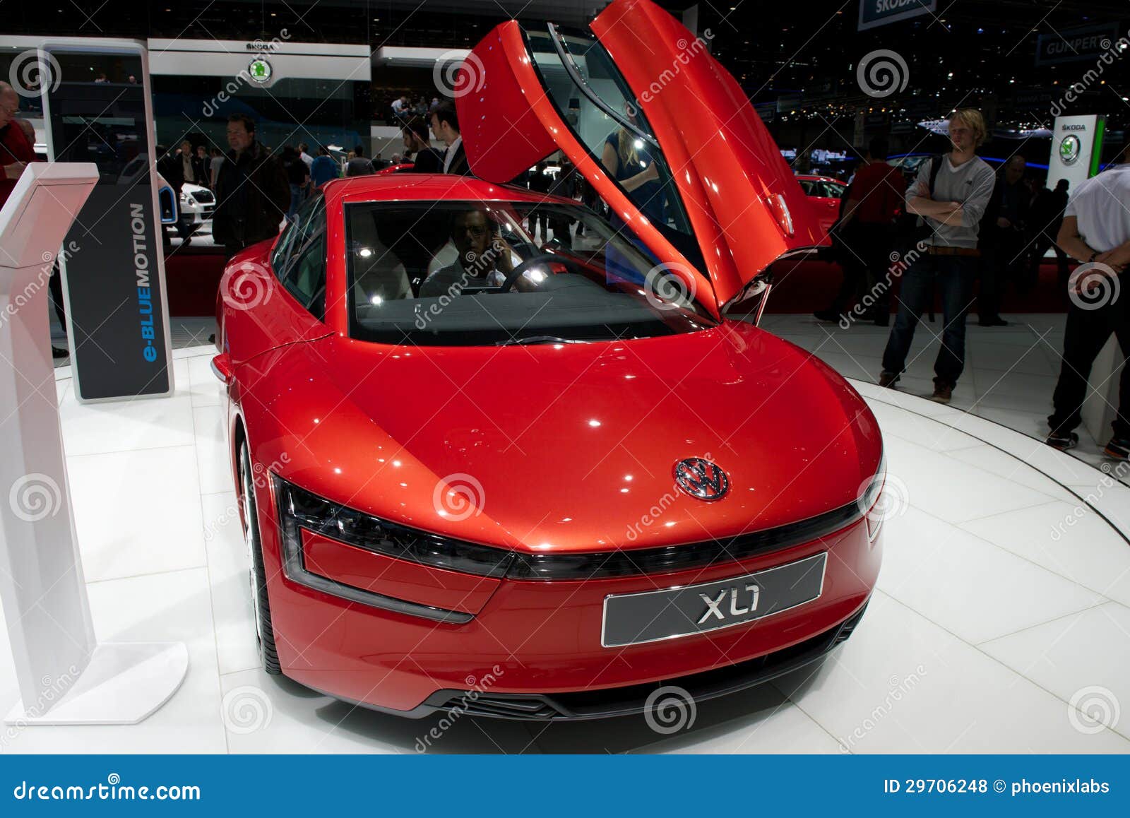 VW XL1 concept car editorial stock photo. Image of auto - 29706248