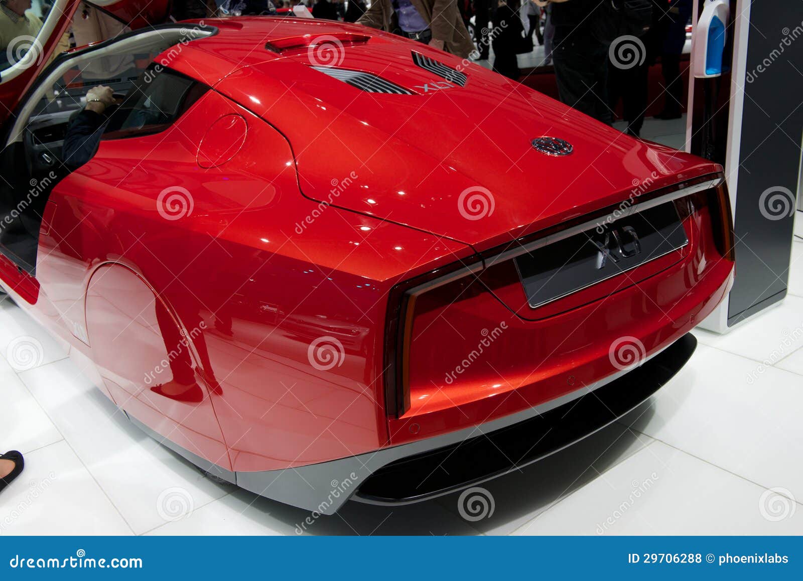 VW XL1 concept car editorial stock photo. Image of electric - 29706288