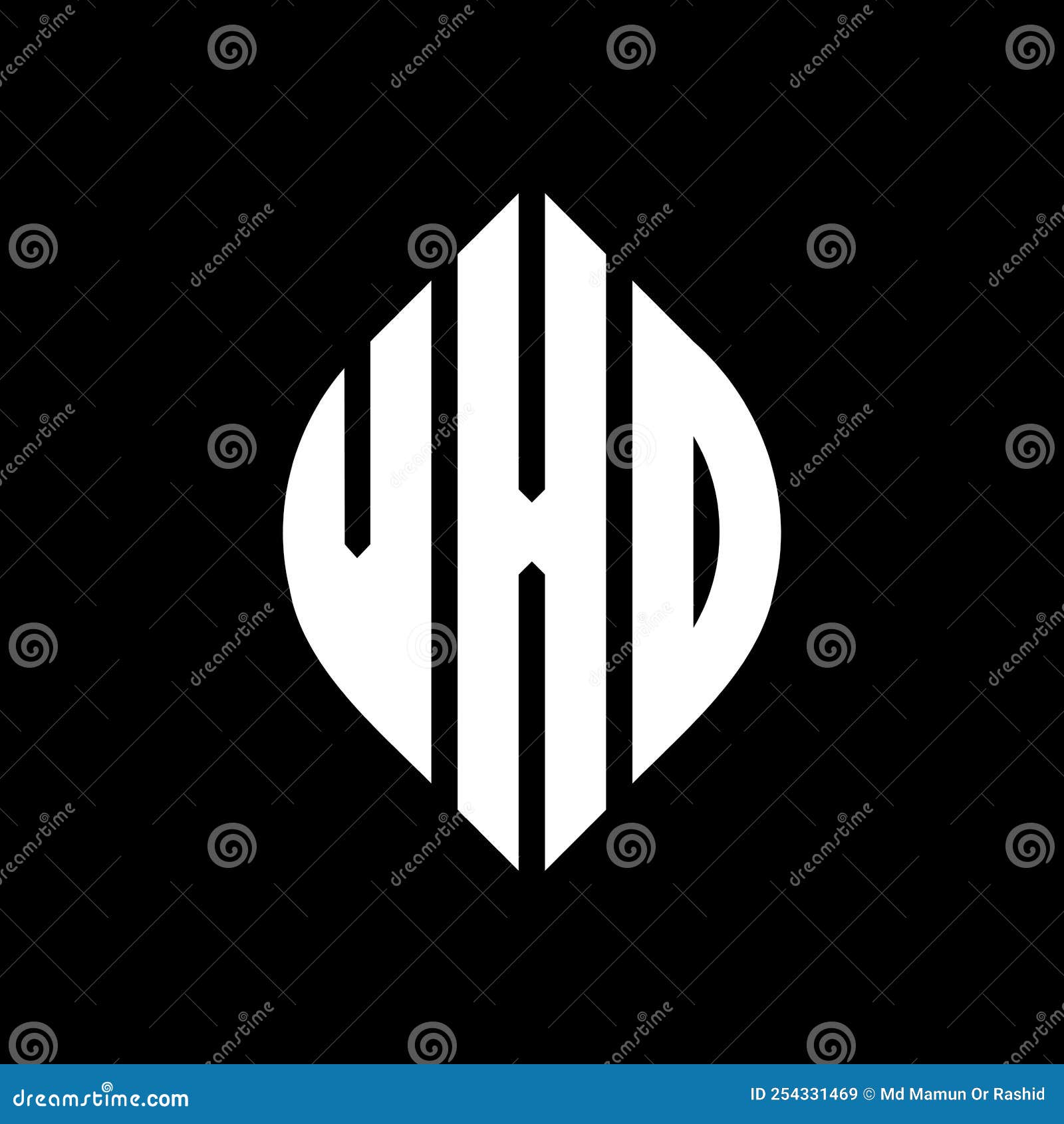 VXO Circle Letter Logo Design with Circle and Ellipse Shape. VXO ...