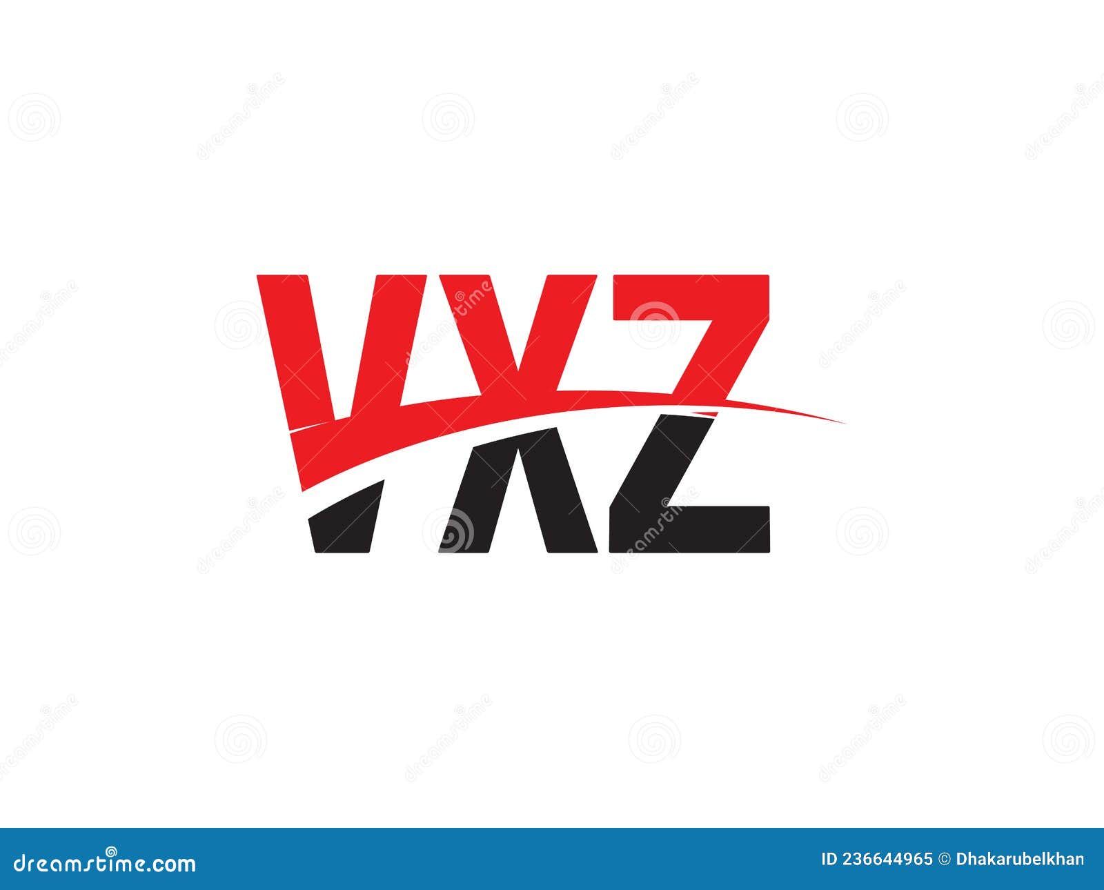 VXZ Letter Initial Logo Design Vector Illustration Stock Vector ...