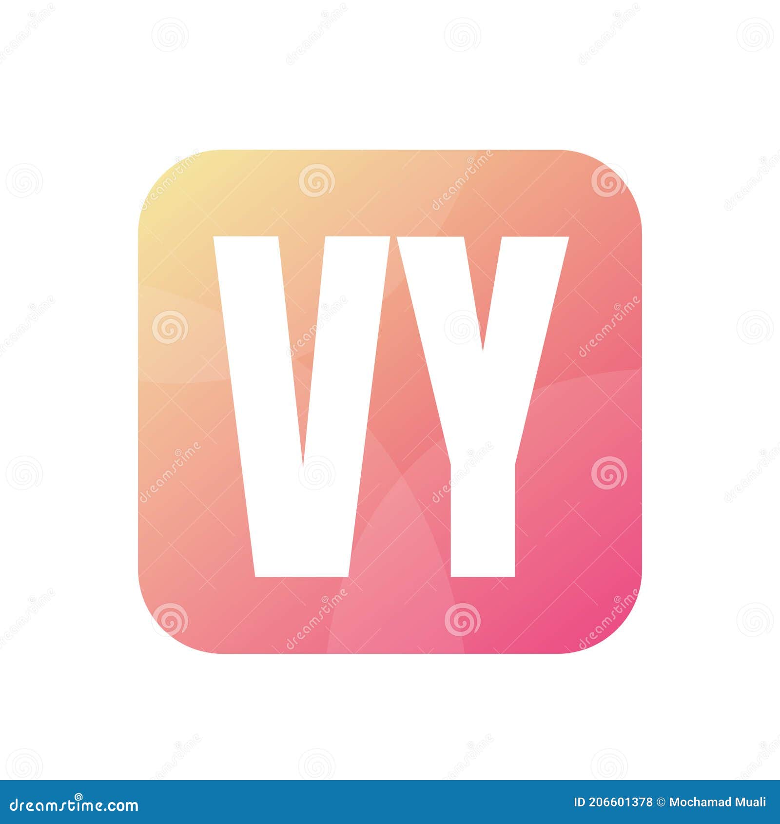 VY Letter Logo Design with Simple Style Stock Vector - Illustration of ...