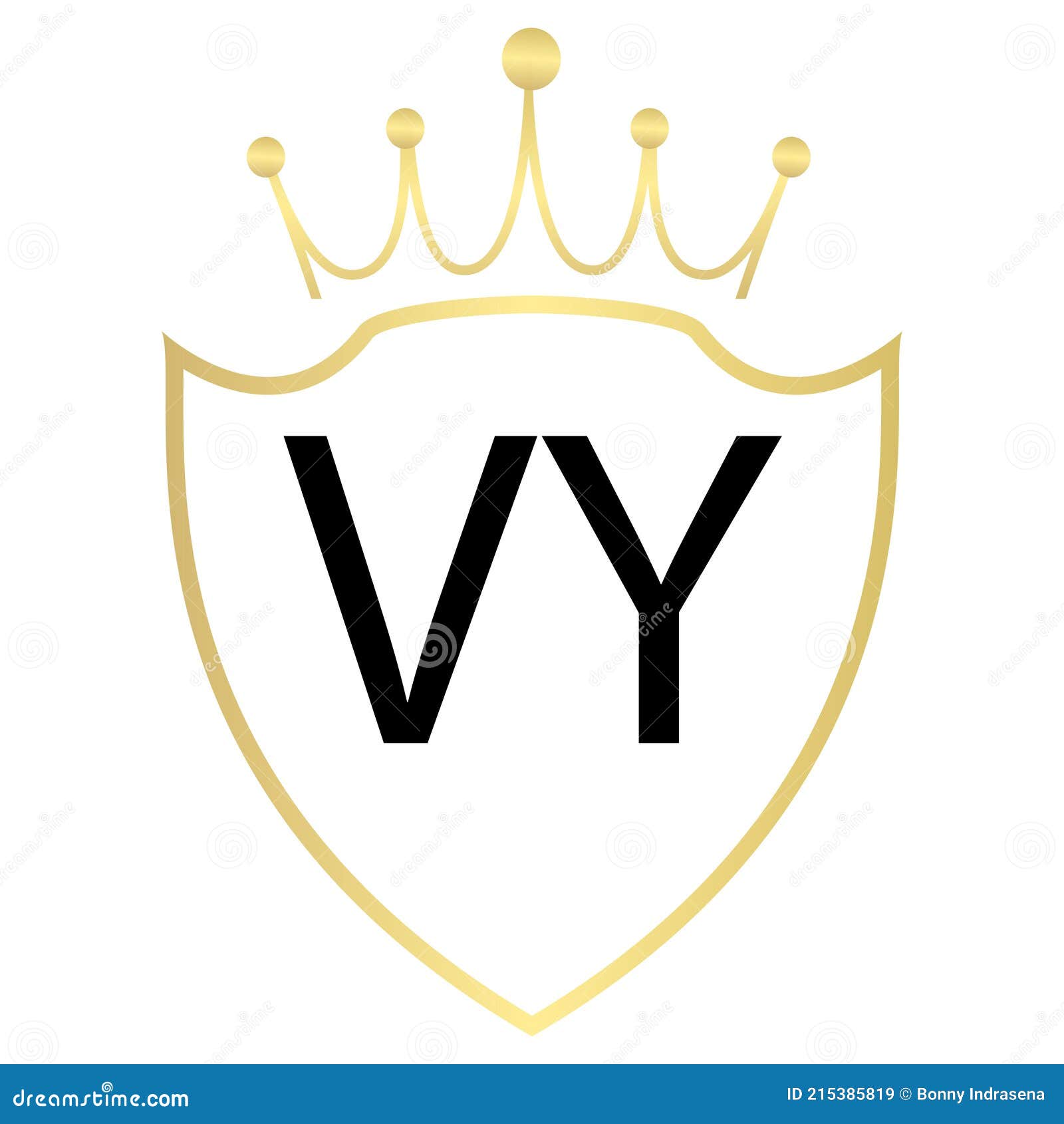 VY Letter Logo Design with Simple Style Stock Vector - Illustration of ...