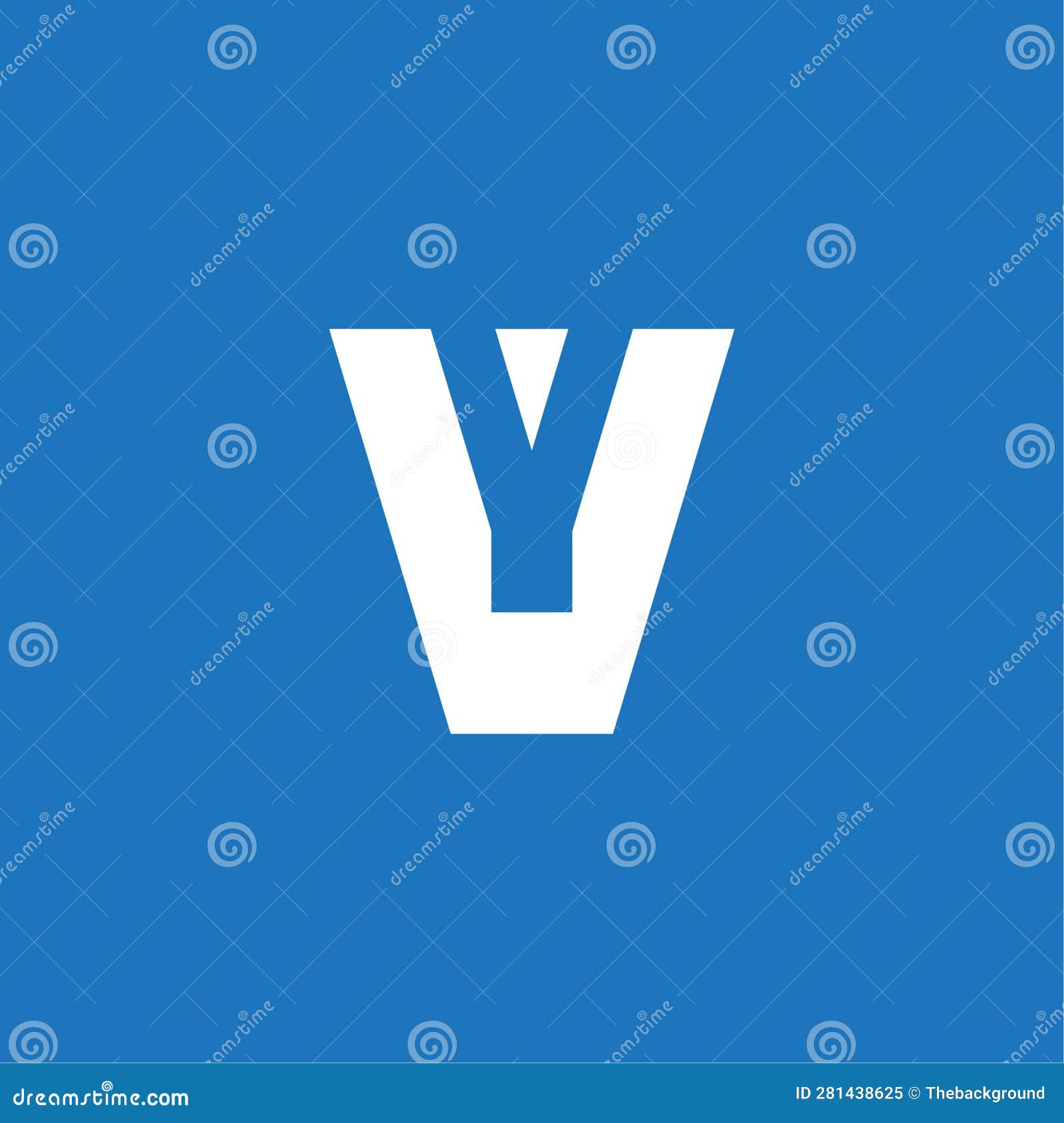 VY - Monogram, Logotype. YV - Vector Design Element or Icon Stock ...