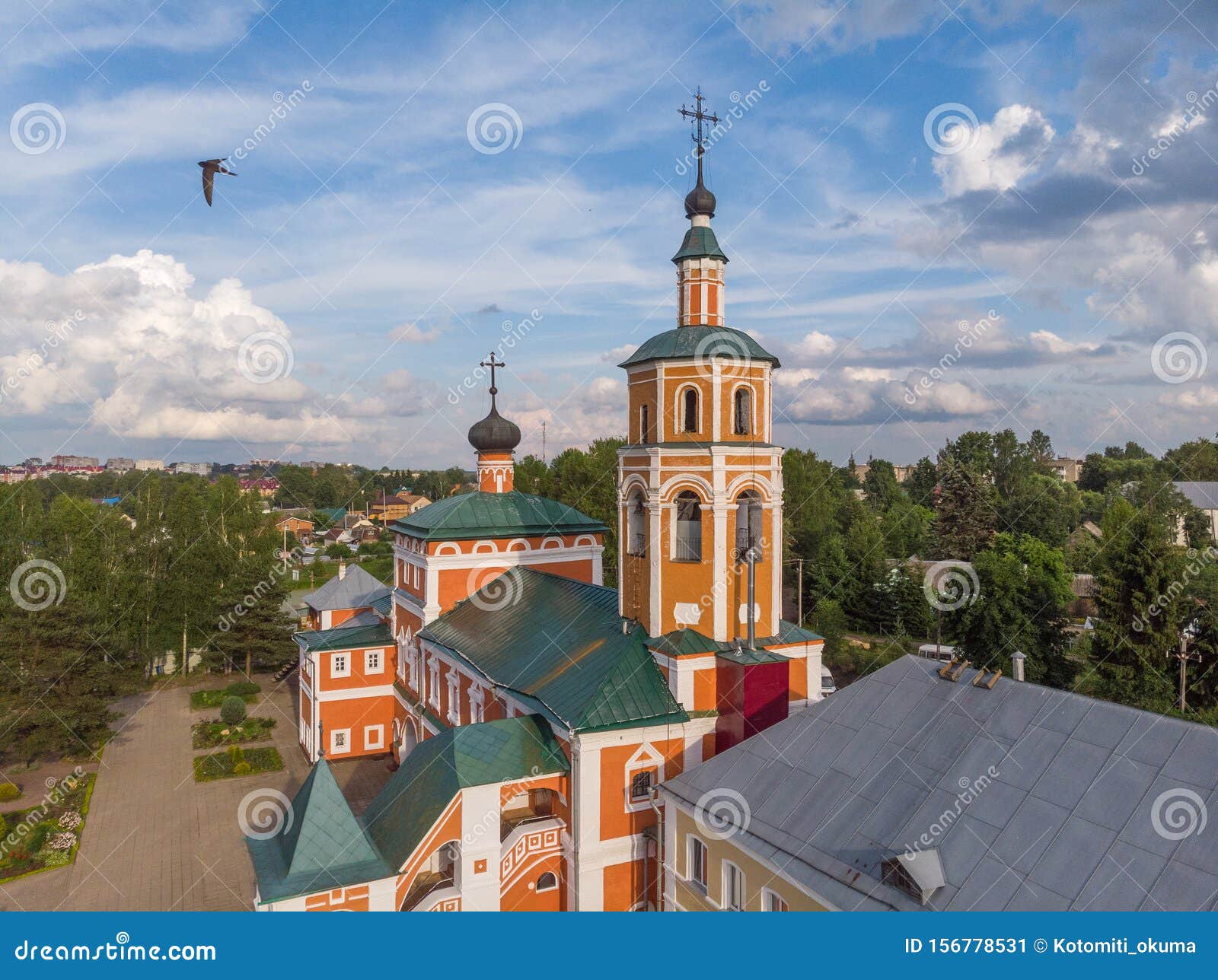 Vyazma, John the Baptist Convent Stock Image - Image of tourism, russia ...