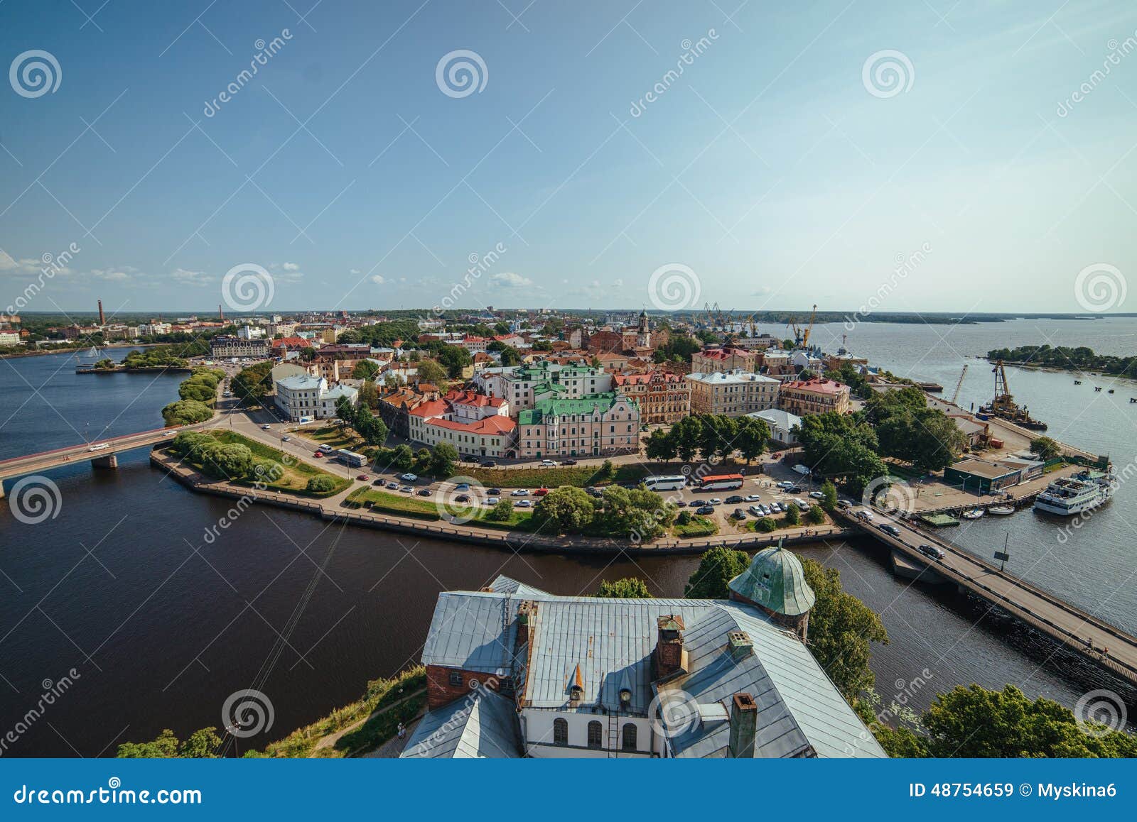 Vyborg fotografering för bildbyråer. Bild av museum, sjö - 48754659