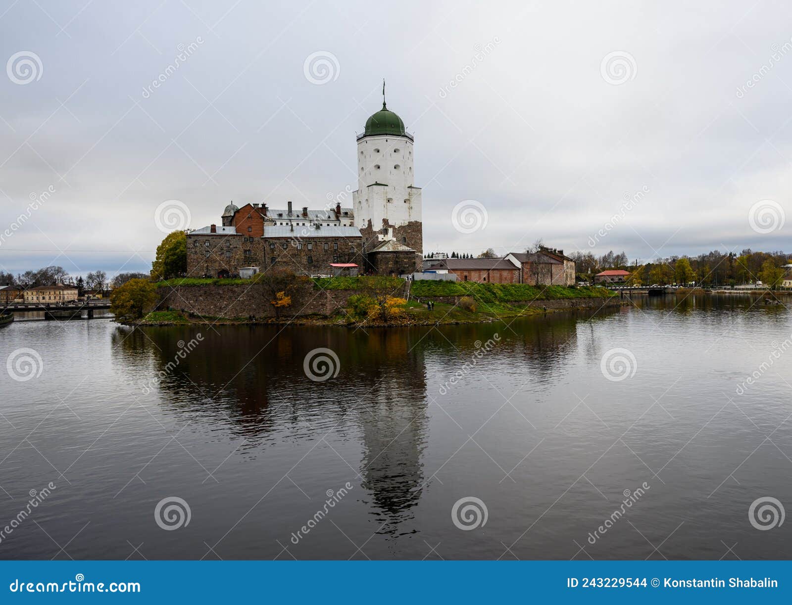 Vyborg Castle. Sightseeing of Russia. Vyborg Castle - Medieval Castle ...