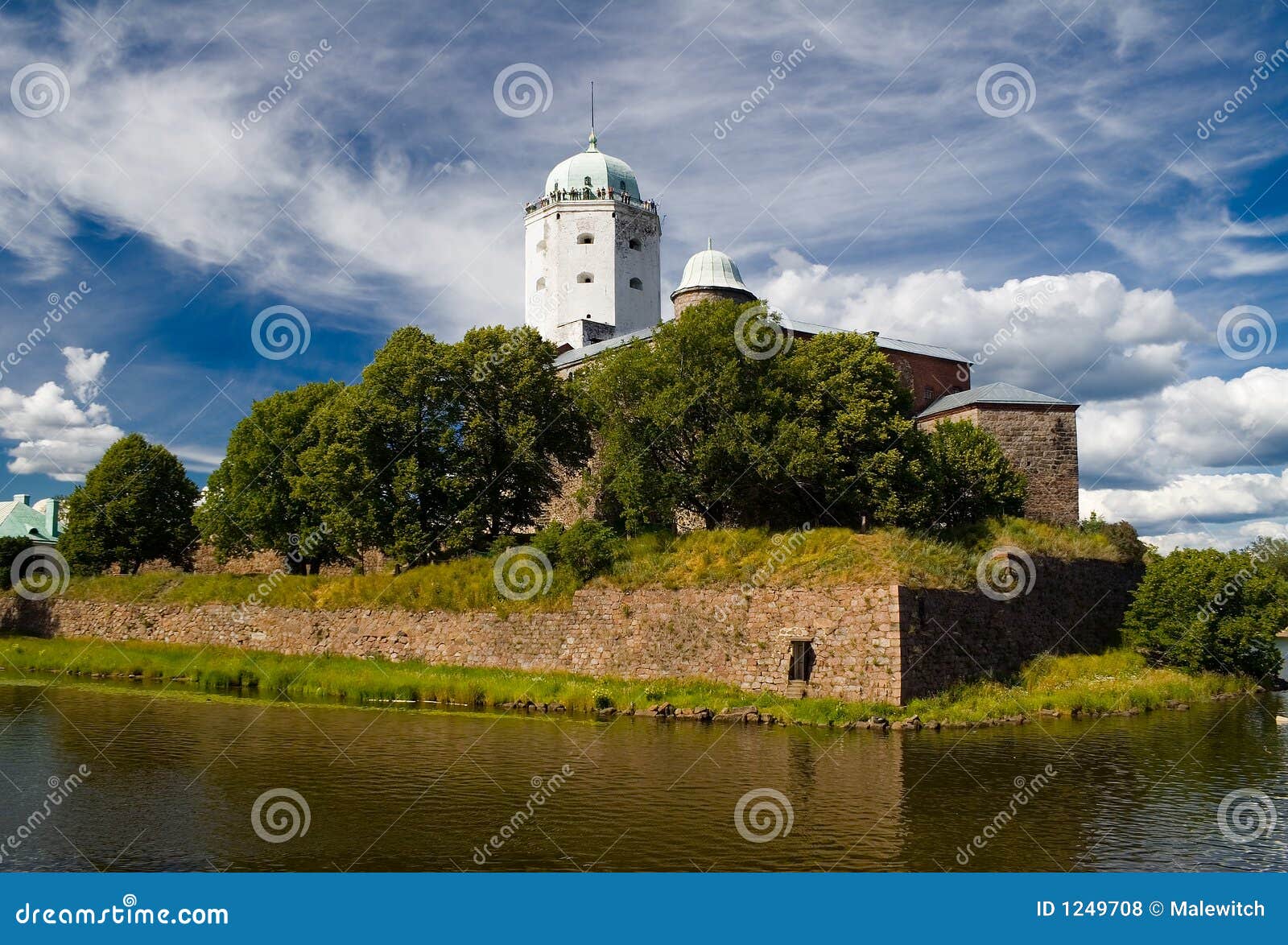 The Vyborg fortress stock photo. Image of loophole, arch - 1249708