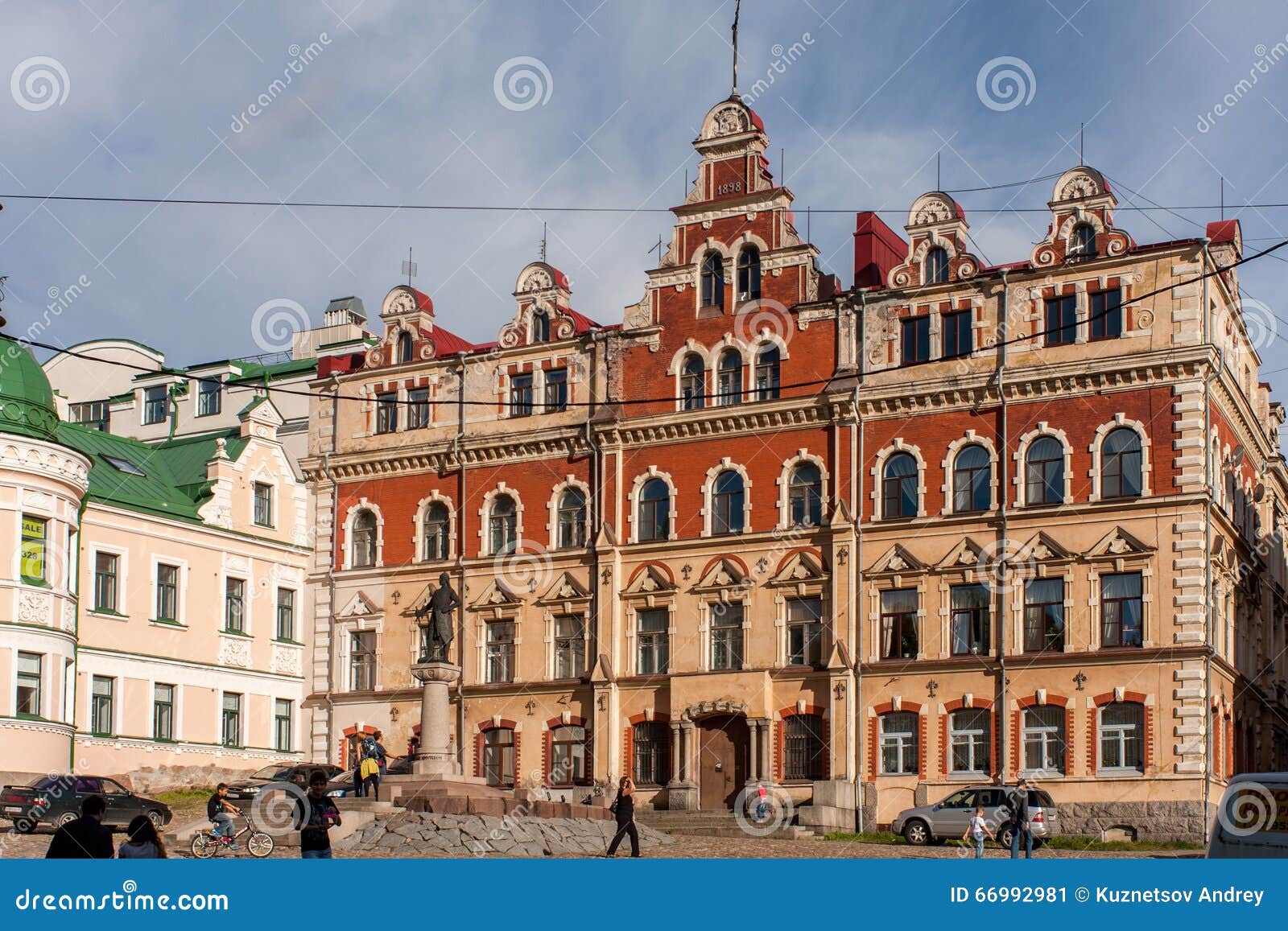 Vyborg Town Hall editorial photo. Image of hall, russian - 66992981