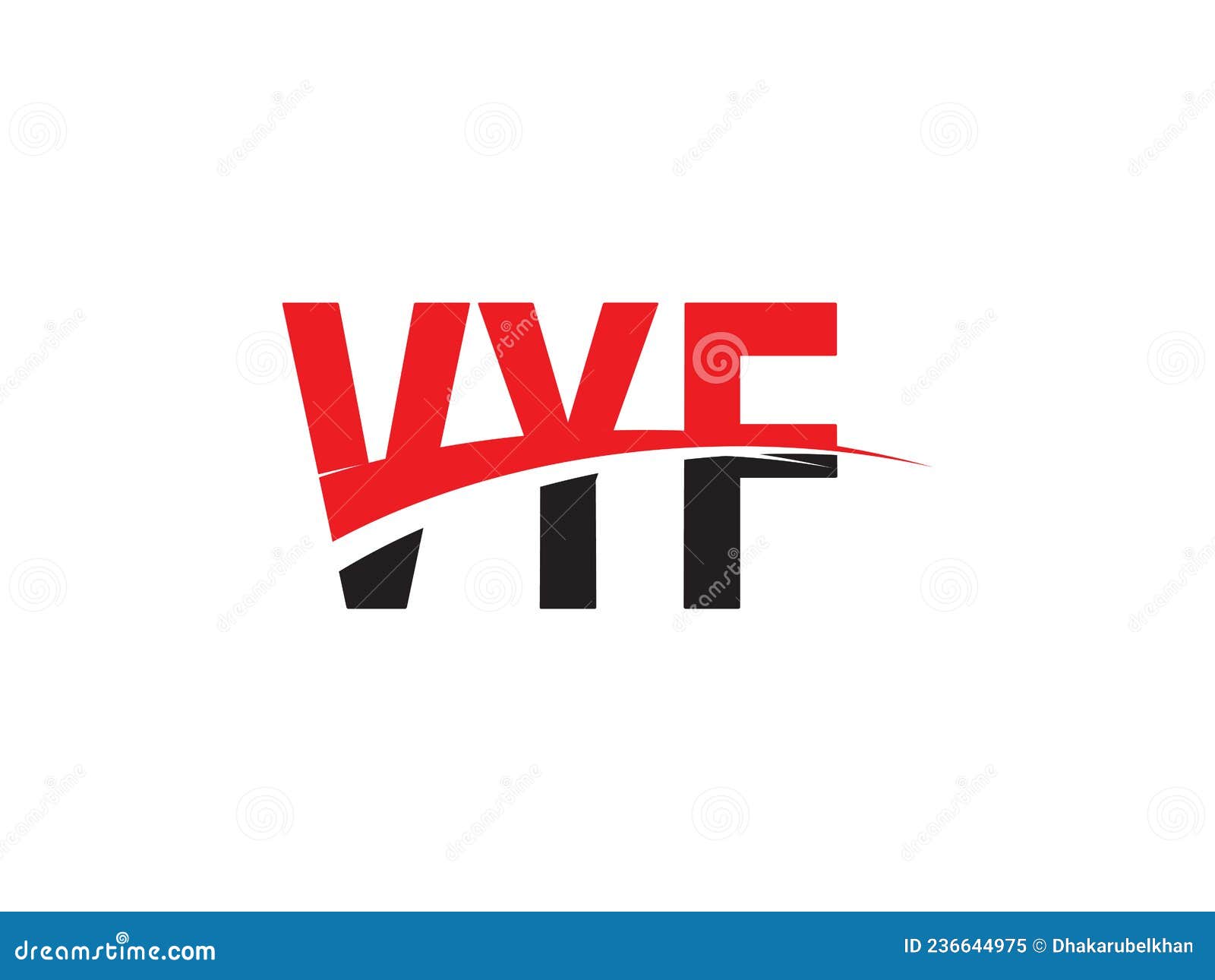 VYF Letter Initial Logo Design Vector Illustration Stock Vector ...