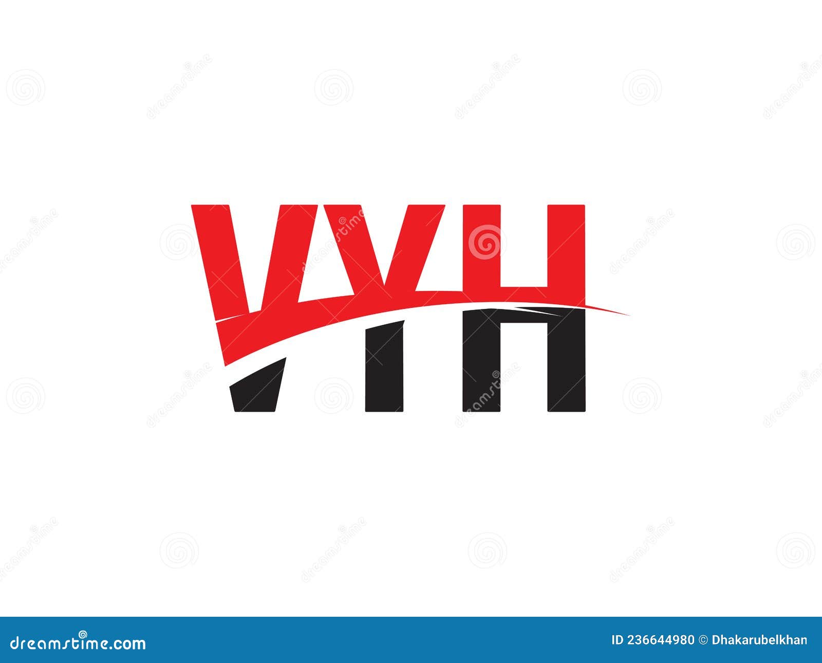 VYH Letter Initial Logo Design Vector Illustration Stock Vector ...