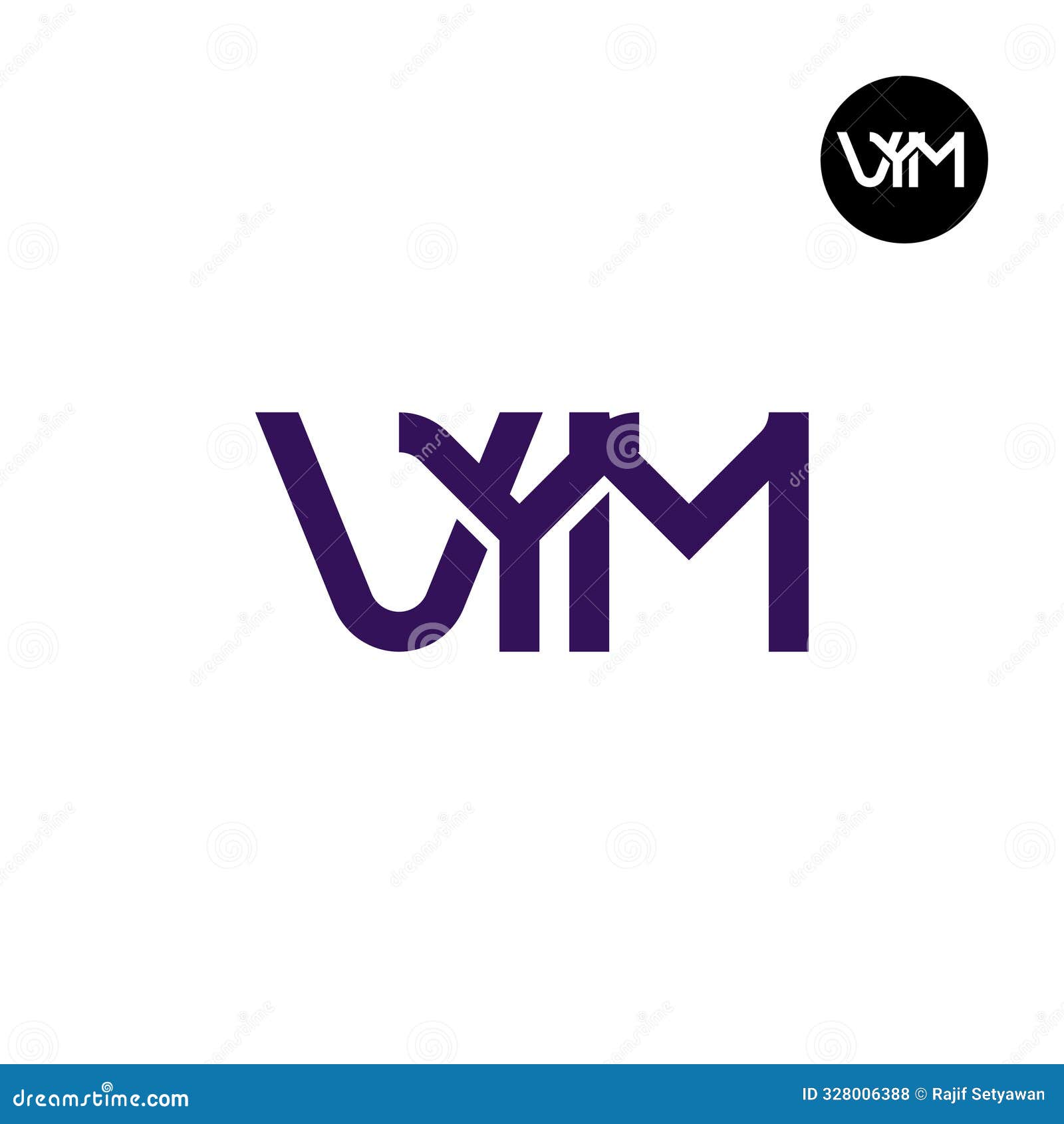 VYM Logo Letter Monogram Design Stock Vector - Illustration of company ...