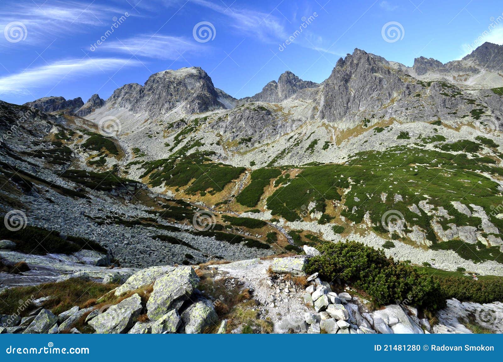 Vysoke Tatry - High Tatras stock photo. Image of calmness - 21481280