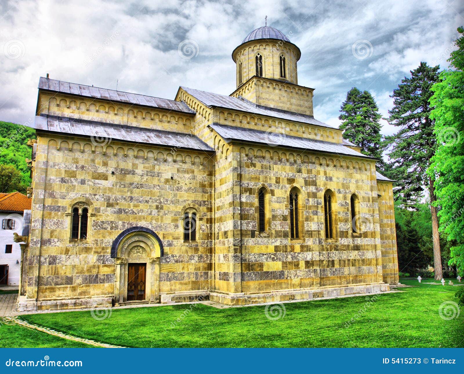 Vysoki Decani stock image. Image of serbia, decani, history - 5415273
