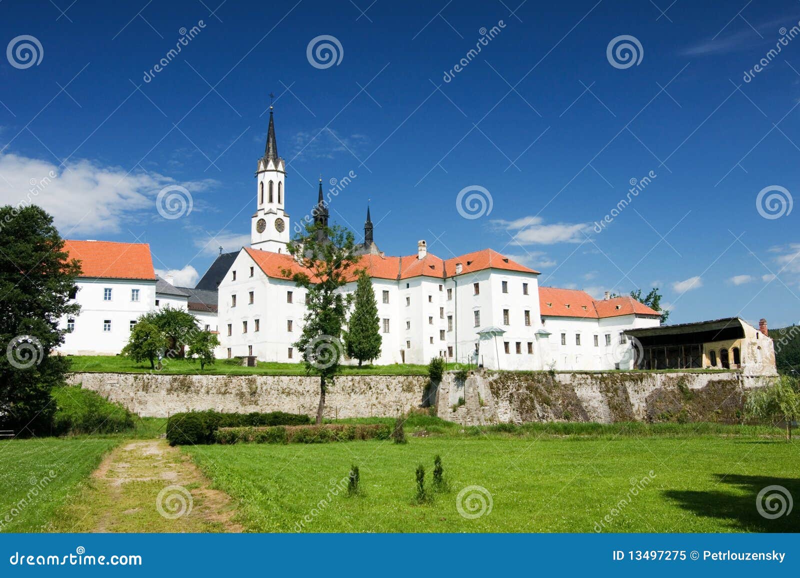 Cistercian Gothic Monastery And Church, Vyssi Brod, Southern Bohemian ...