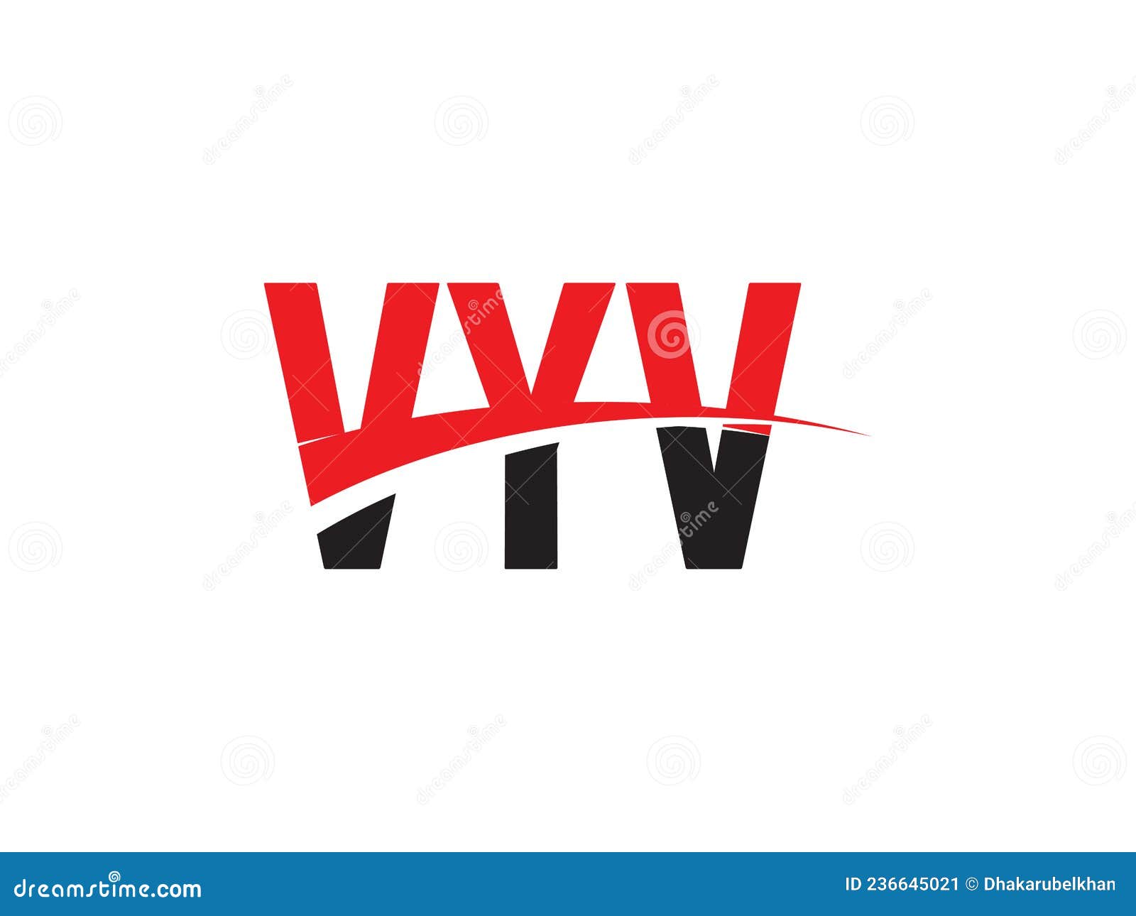 VYV Letter Initial Logo Design Vector Illustration Stock Vector ...