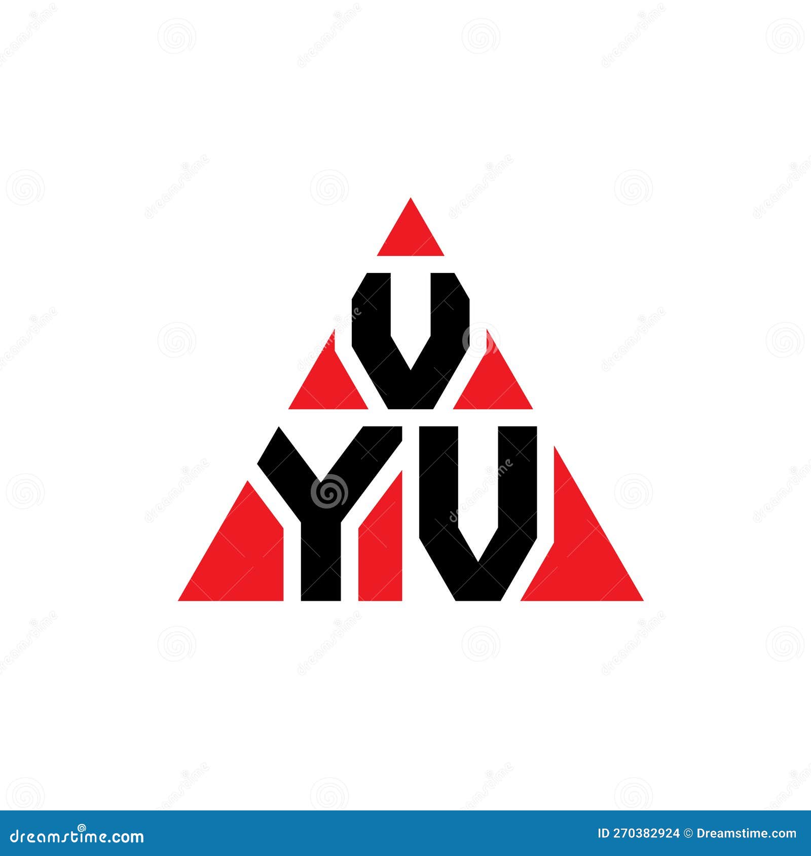 VYV Triangle Letter Logo Design with Triangle Shape. VYV Triangle Logo ...