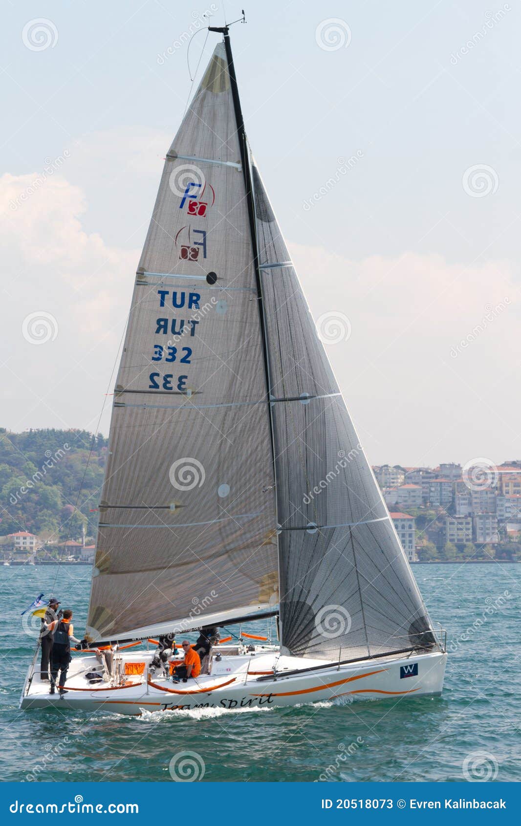 W Collection Sailing Cup Bosphorus 2011 Editorial Stock Photo - Image ...