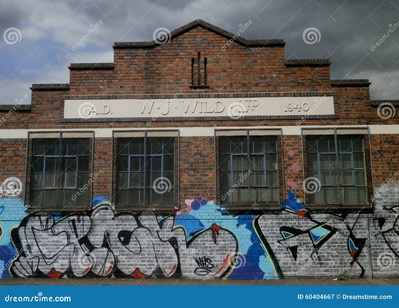 W.J. Wild Building, Digbeth, Birmingham, England Editorial Photography ...