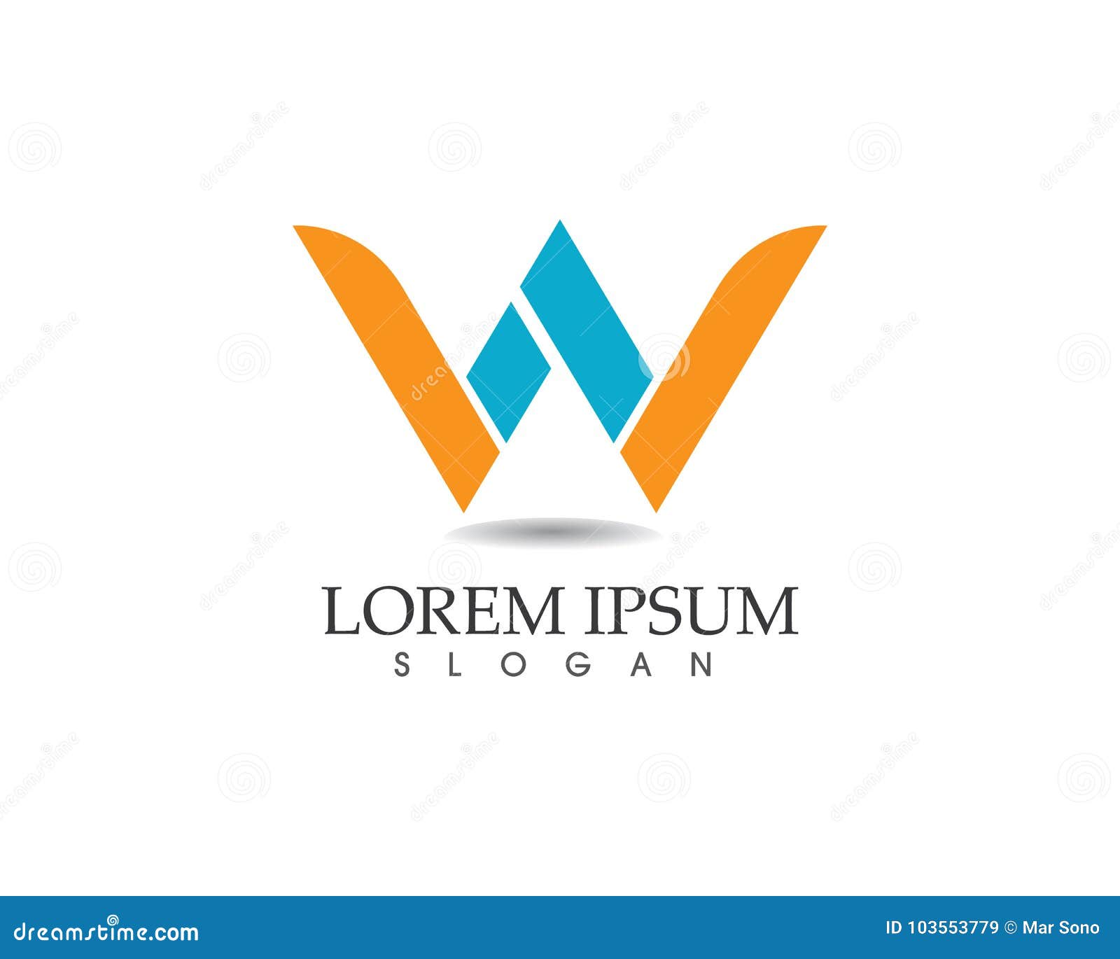 W Letters Business Logo and Symbols Template Stock Vector ...