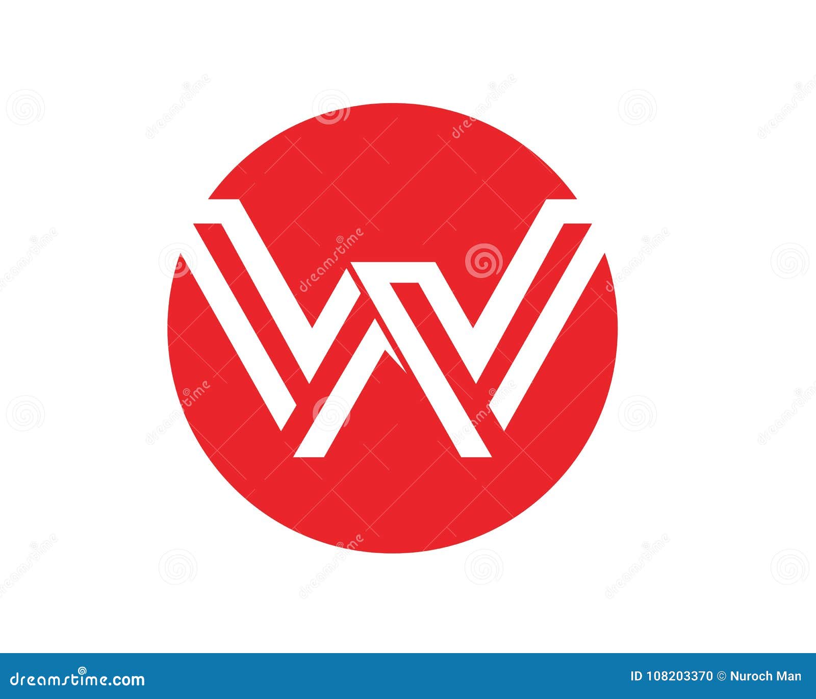 W Letters Business Logo and Symbols Template Stock Vector ...