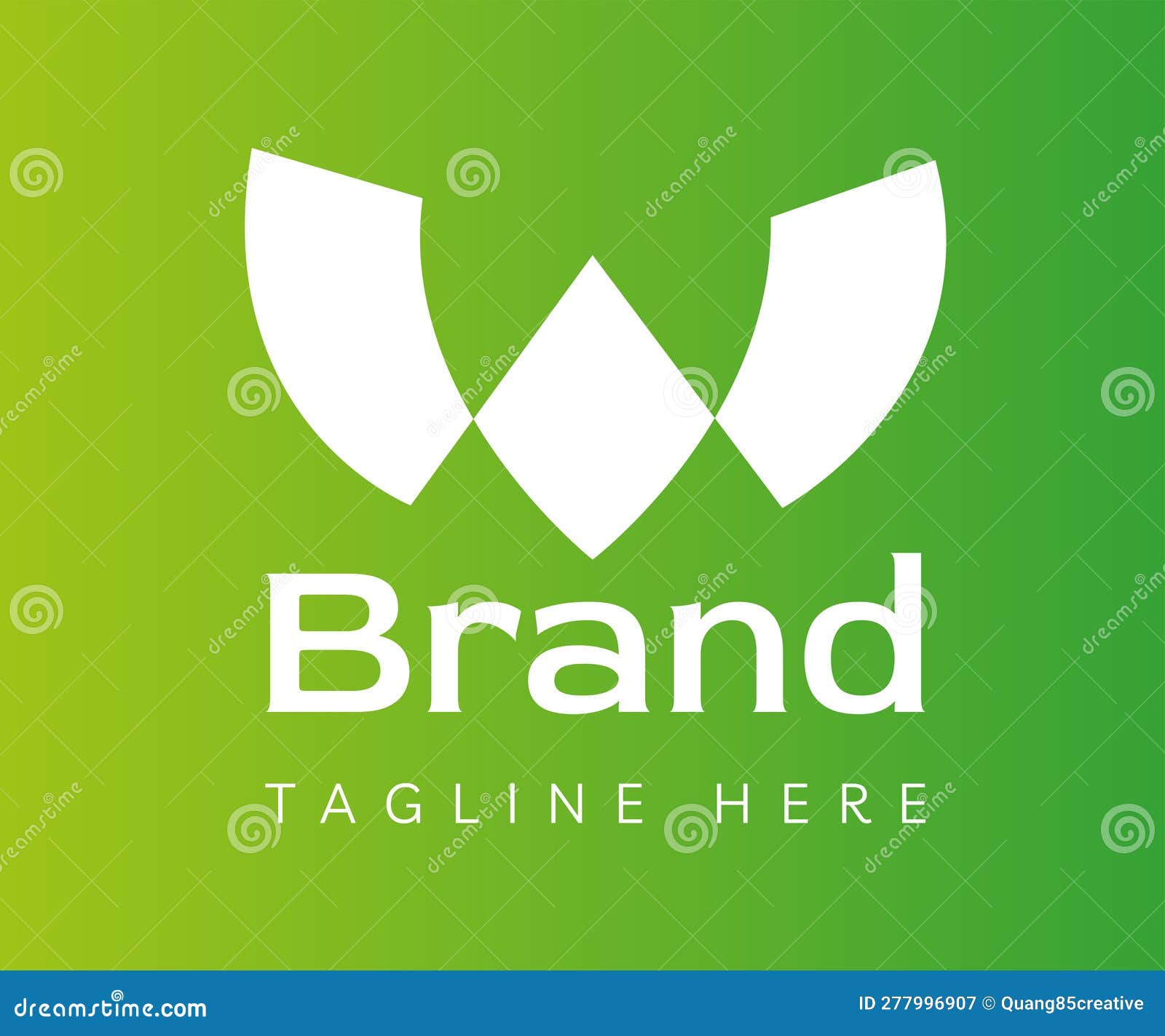 Letter W Logo Design. Letter W with Crown Logo Stock Vector ...