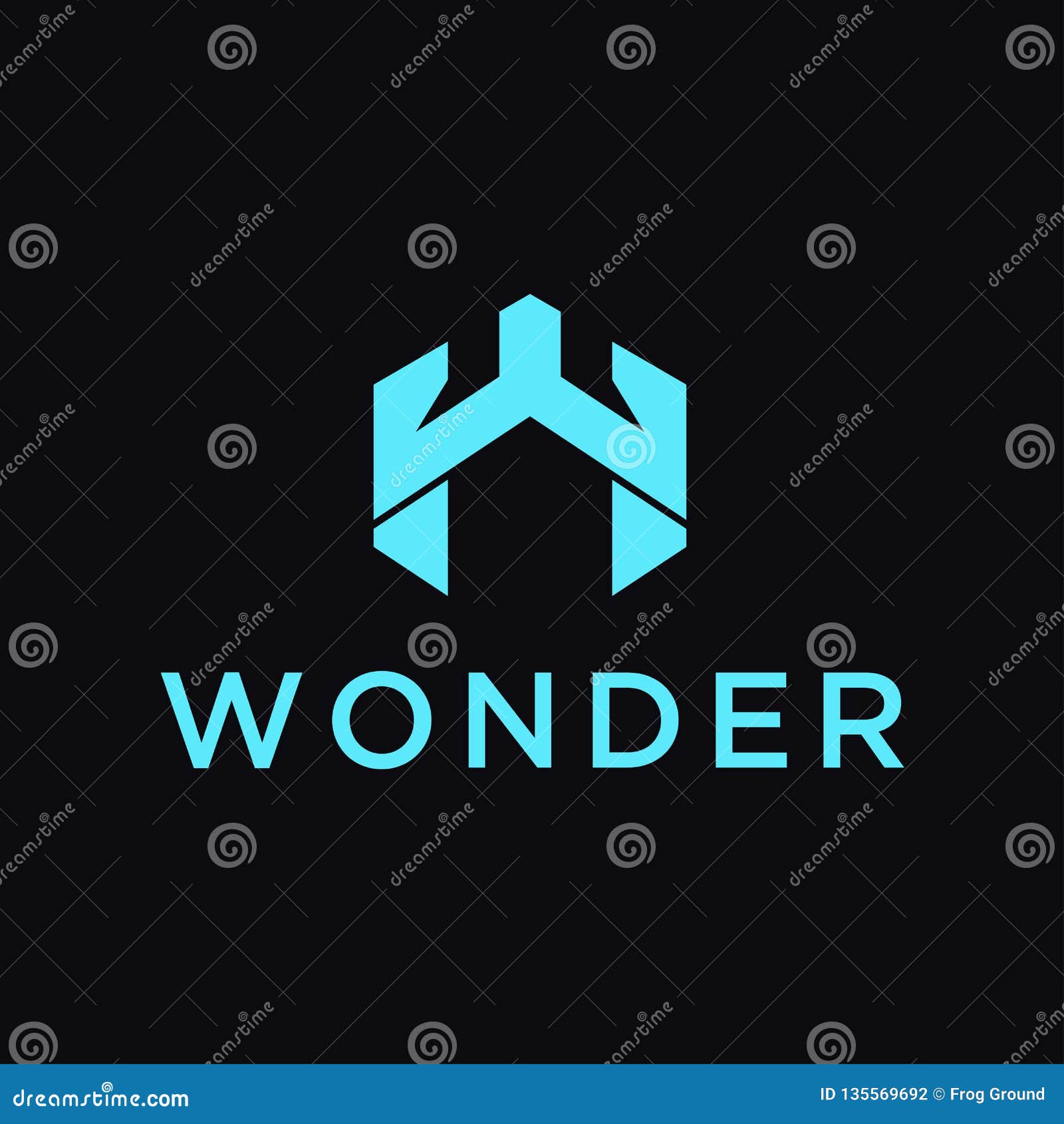 W Logo.W Letter Design Vector Illustration Modern Monogram Icon Stock ...