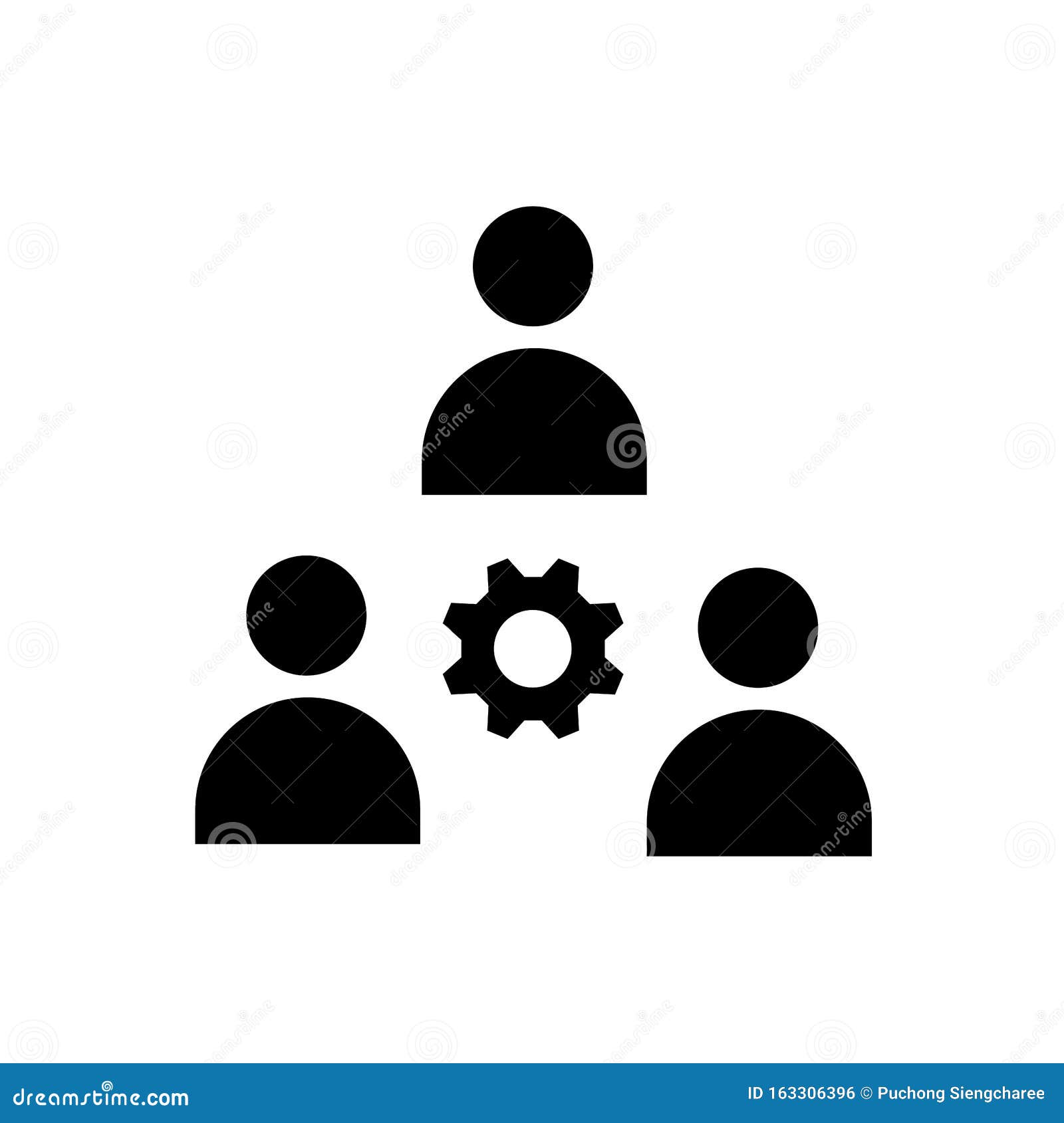 Management Icon. Teamwork Management Icon. Business Team. Company ...