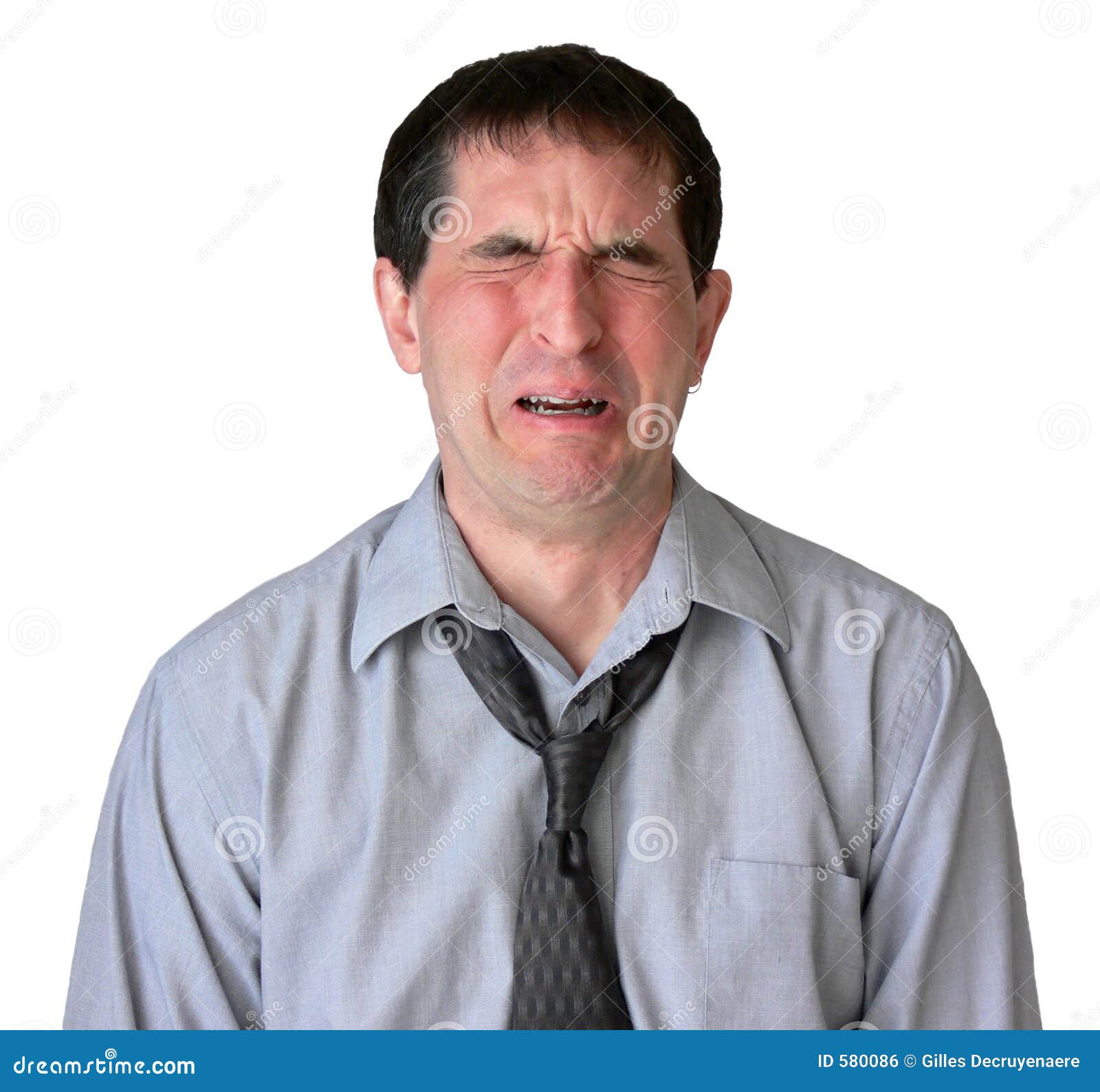 Waaaah! stock photo. Image of discourage, discouraged, shirt - 580086