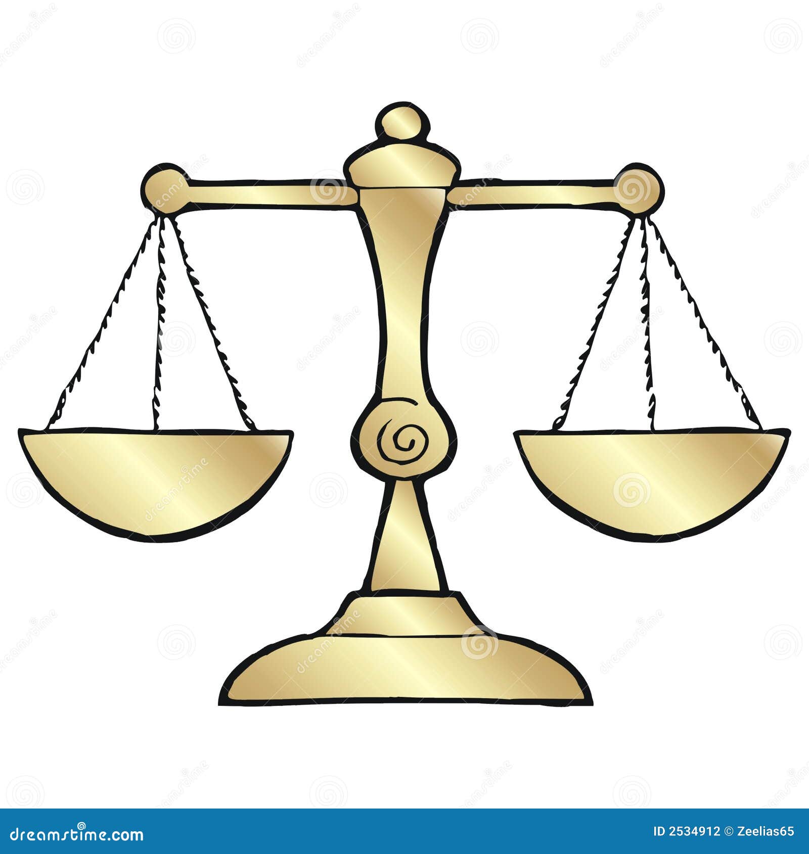 Waage vektor abbildung. Illustration von skala, symbol - 2534912