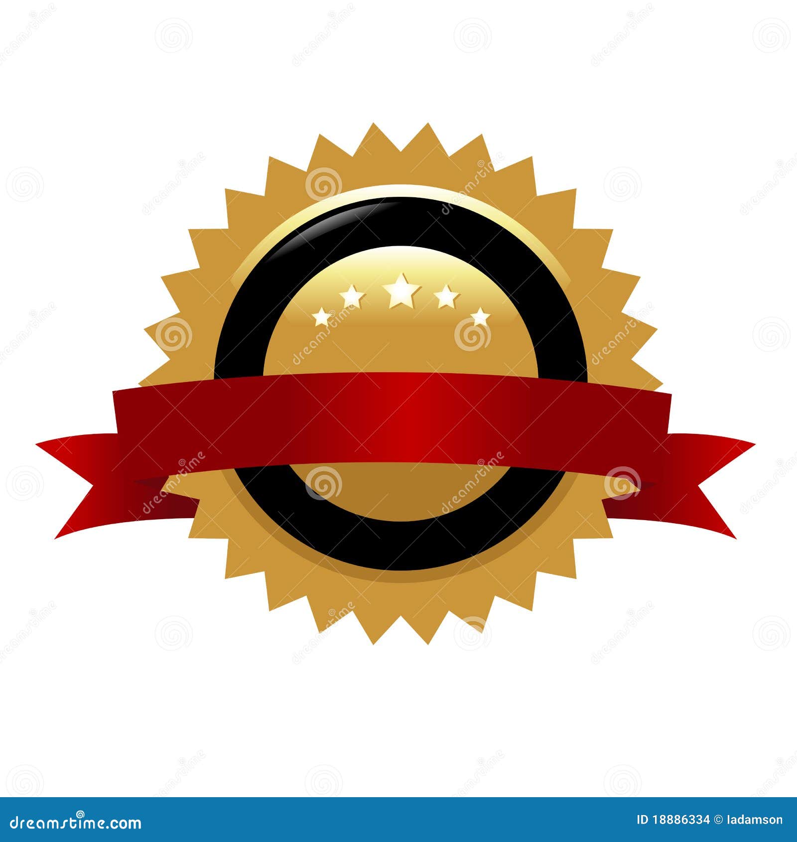 Waarborg vector illustratie. Illustration of spatie, kenteken - 18886334