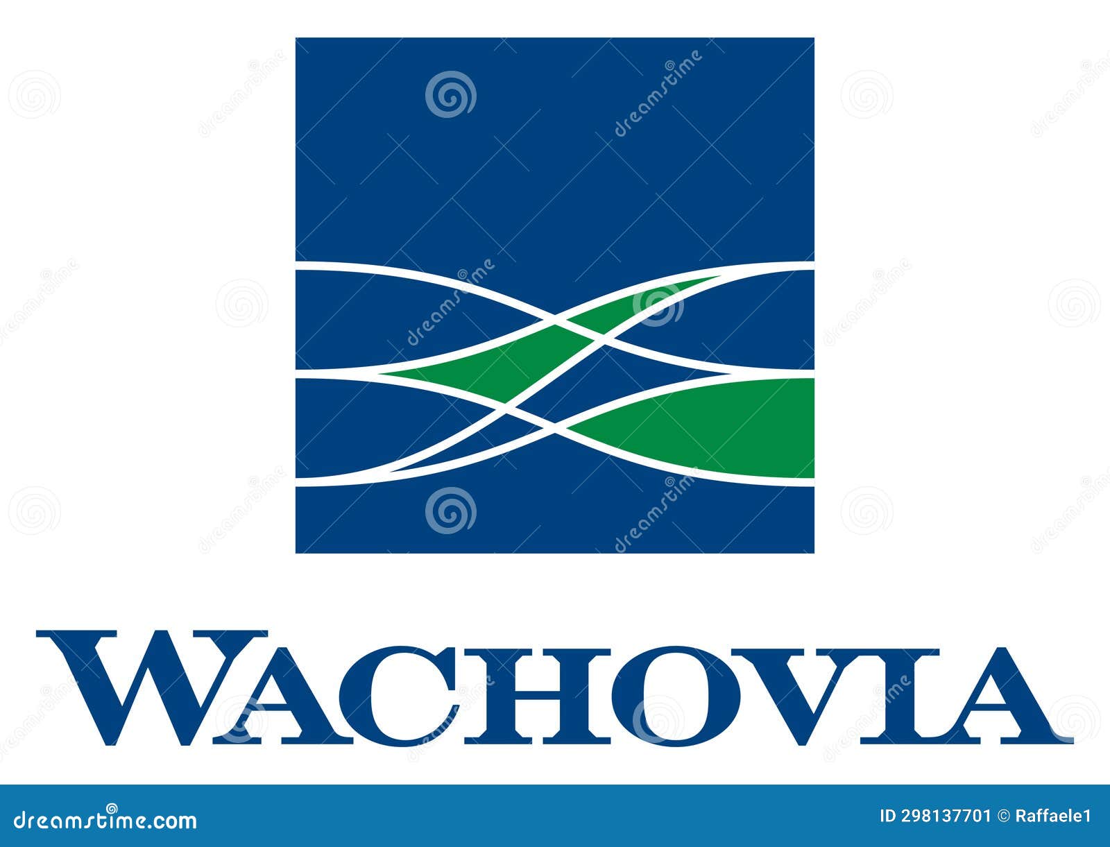 Wachovia Logo stock illustration. Illustration of american - 298137701