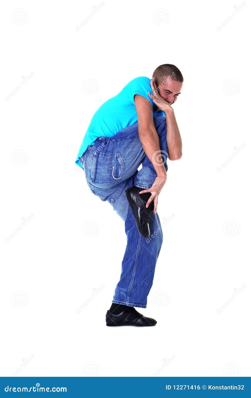 Wacking dancer man stock photo. Image of break, moving - 12271416