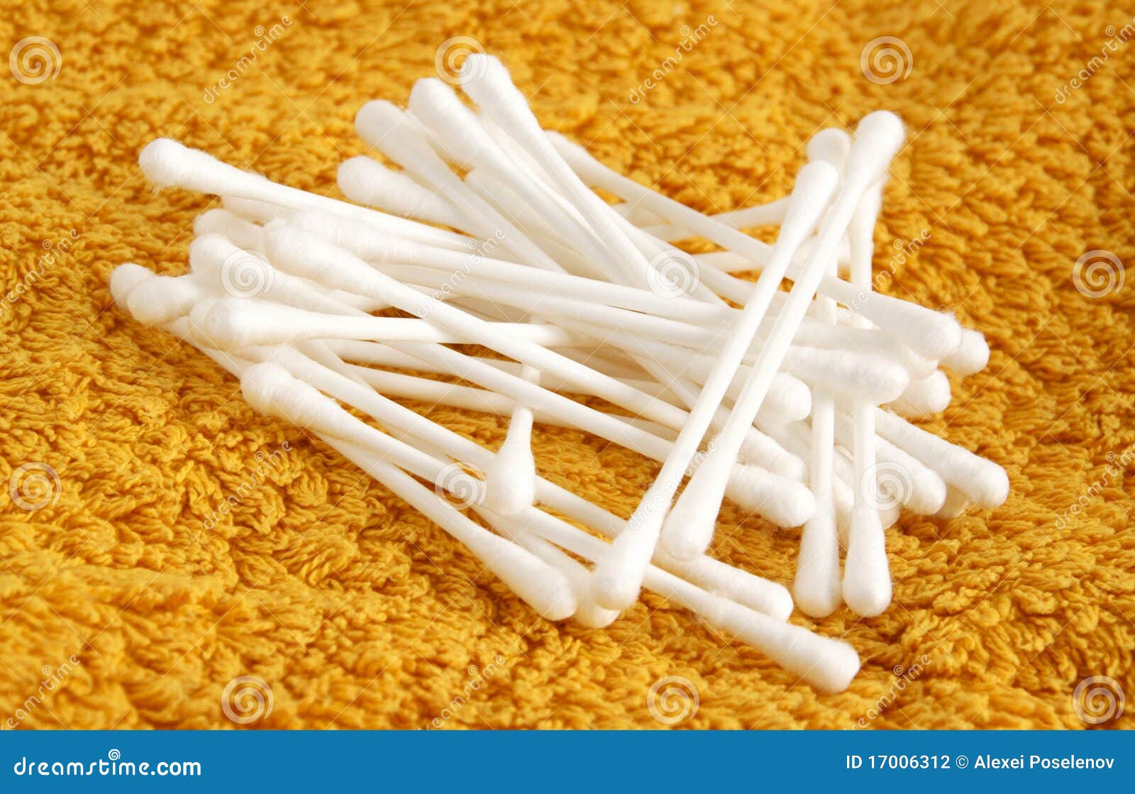 Wadded sticks stock photo. Image of hygiene, healthy - 17006312