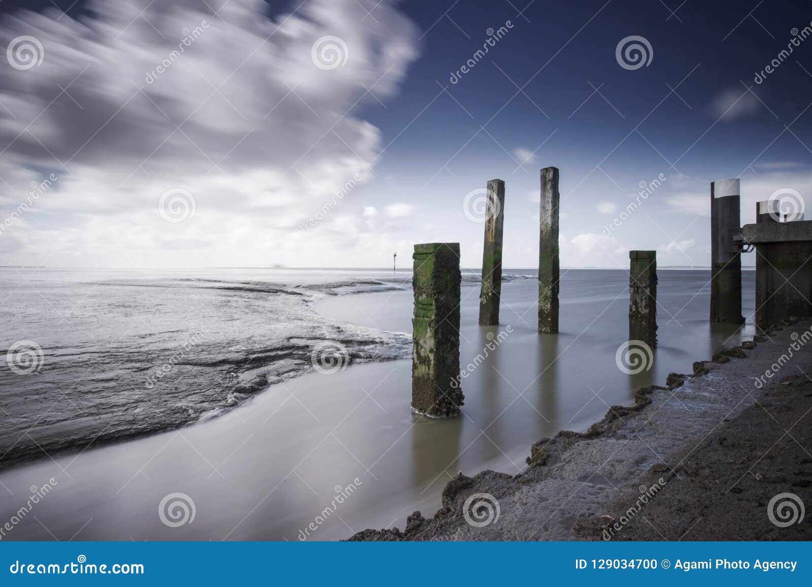Waddenzee, Nederland /Netherlands Stock Photo - Image of natura ...