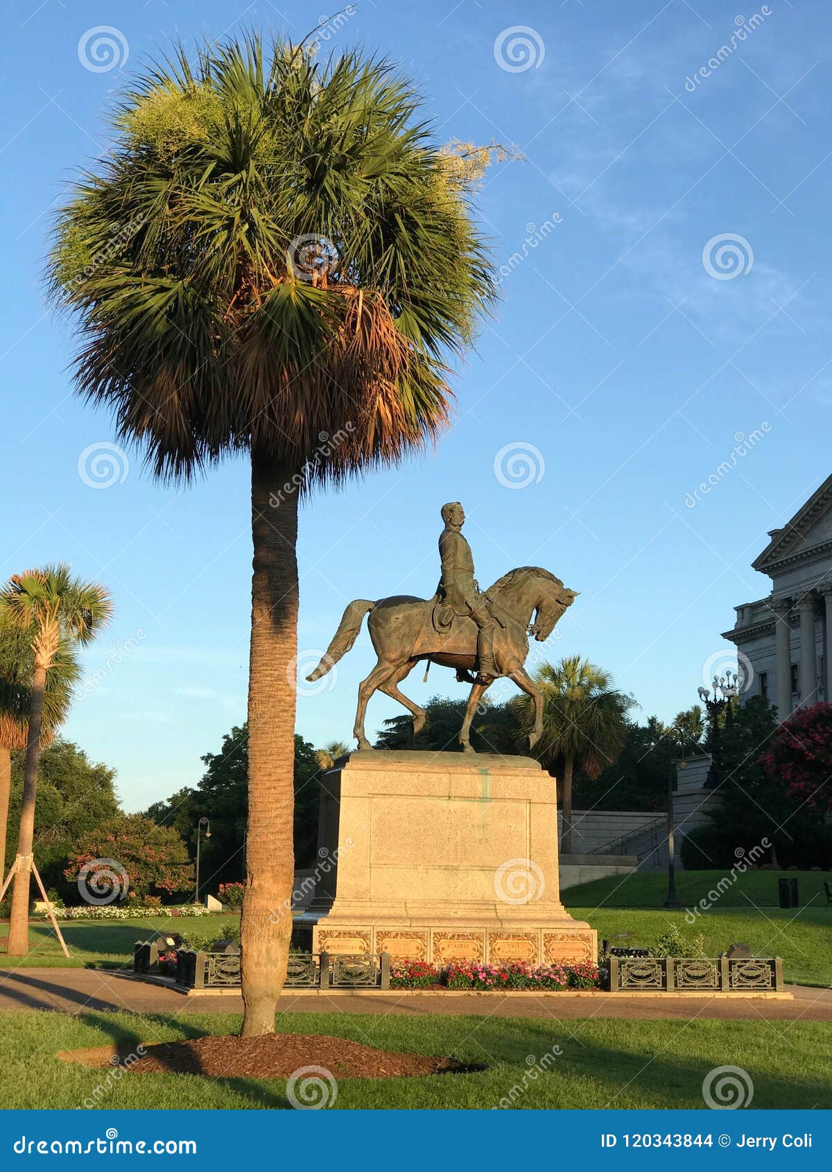Wade Hampton III Monument on the SC State House Grounds Editorial Stock ...