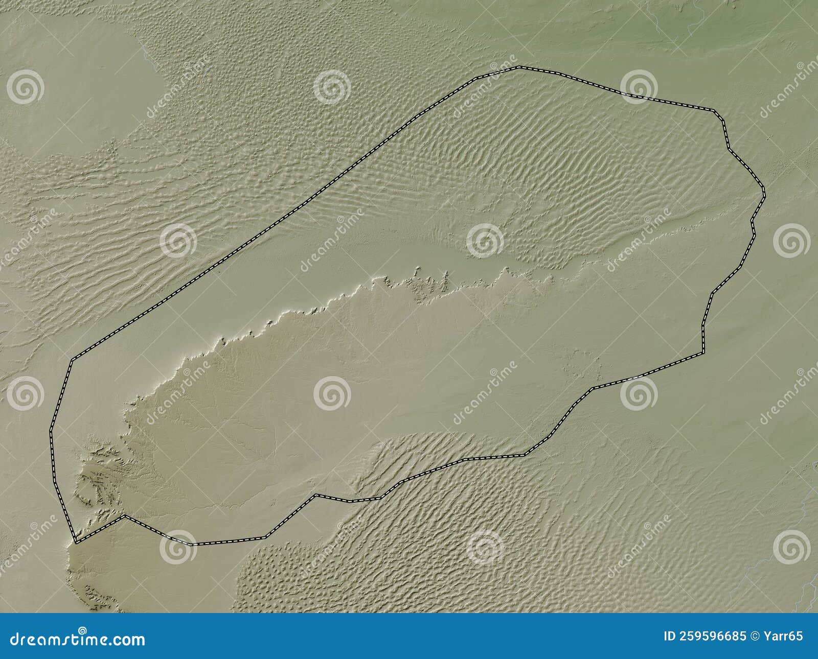 Wadi Al Hayat, Libya. Wiki. No Legend Stock Illustration - Illustration ...