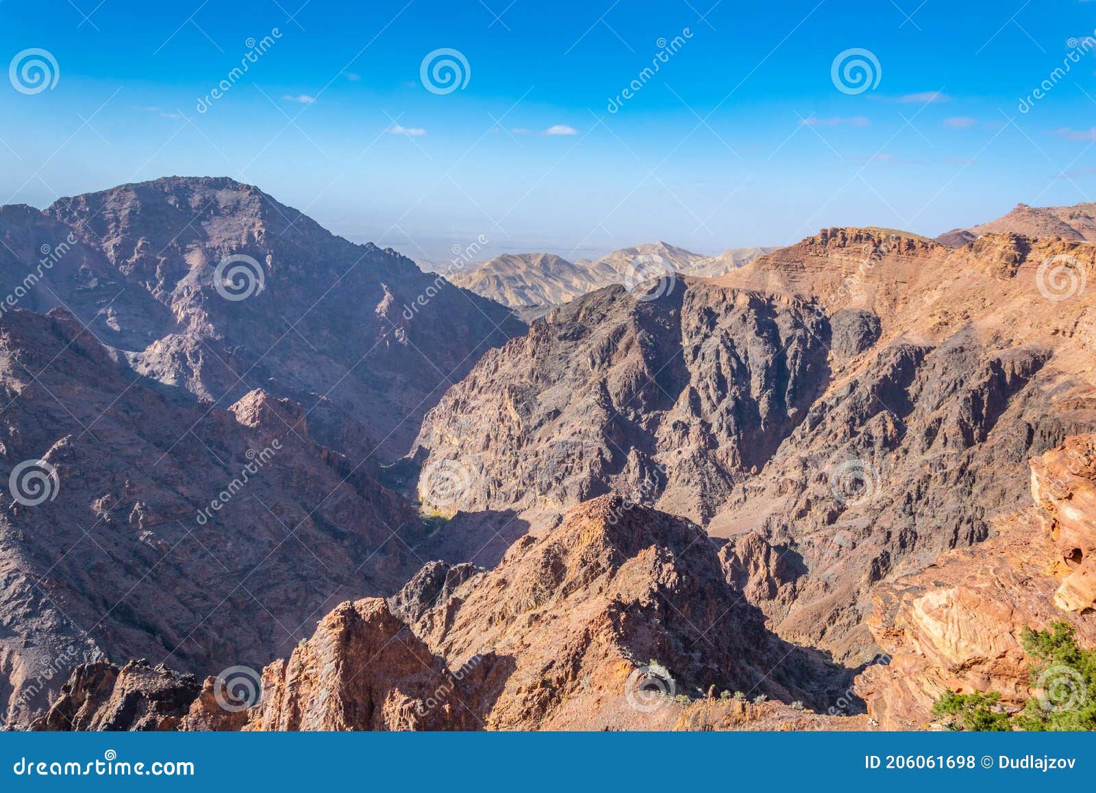 Wadi Araba in Petra, Jordan Stock Photo - Image of rock, architecture ...