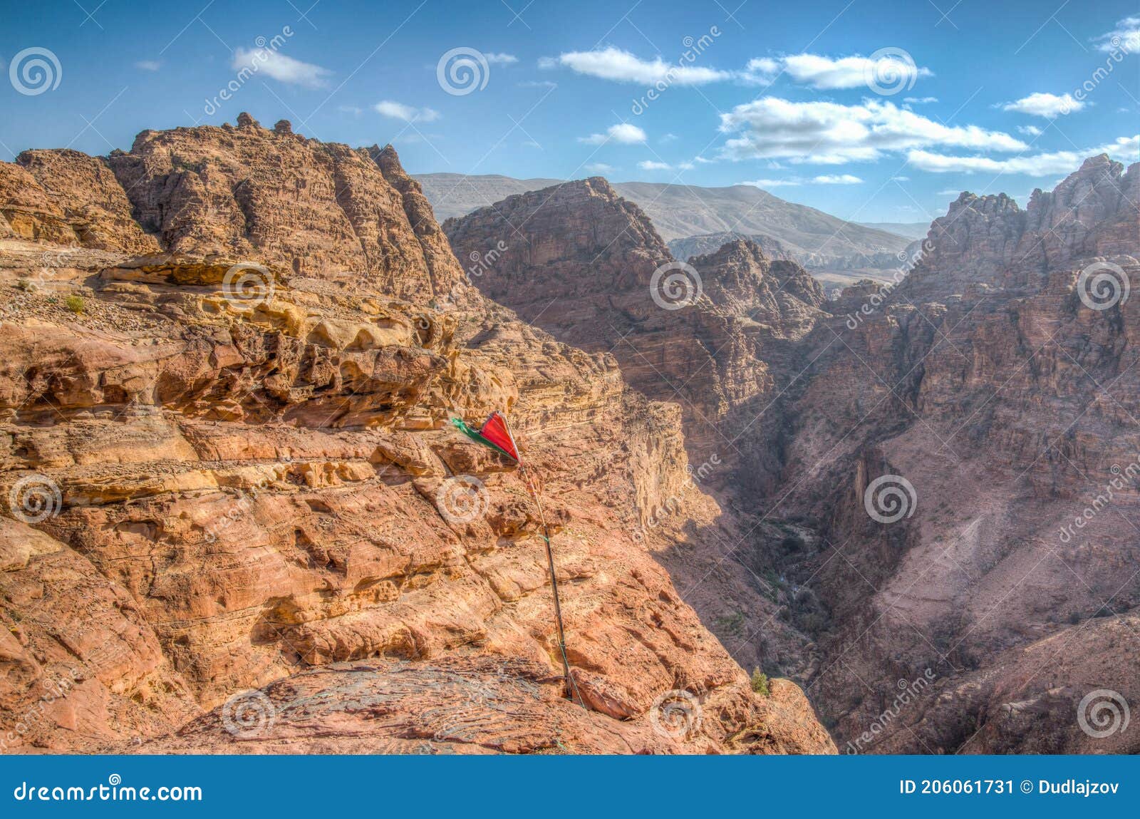Wadi Araba in Petra, Jordan Stock Image - Image of deep, ancient: 206061731