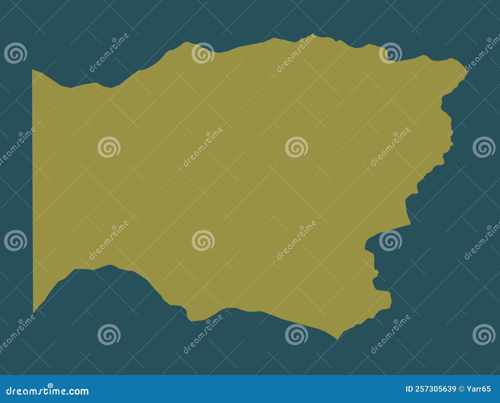 Wadi Fira, Chad. Solid. No Legend Stock Illustration - Illustration of ...