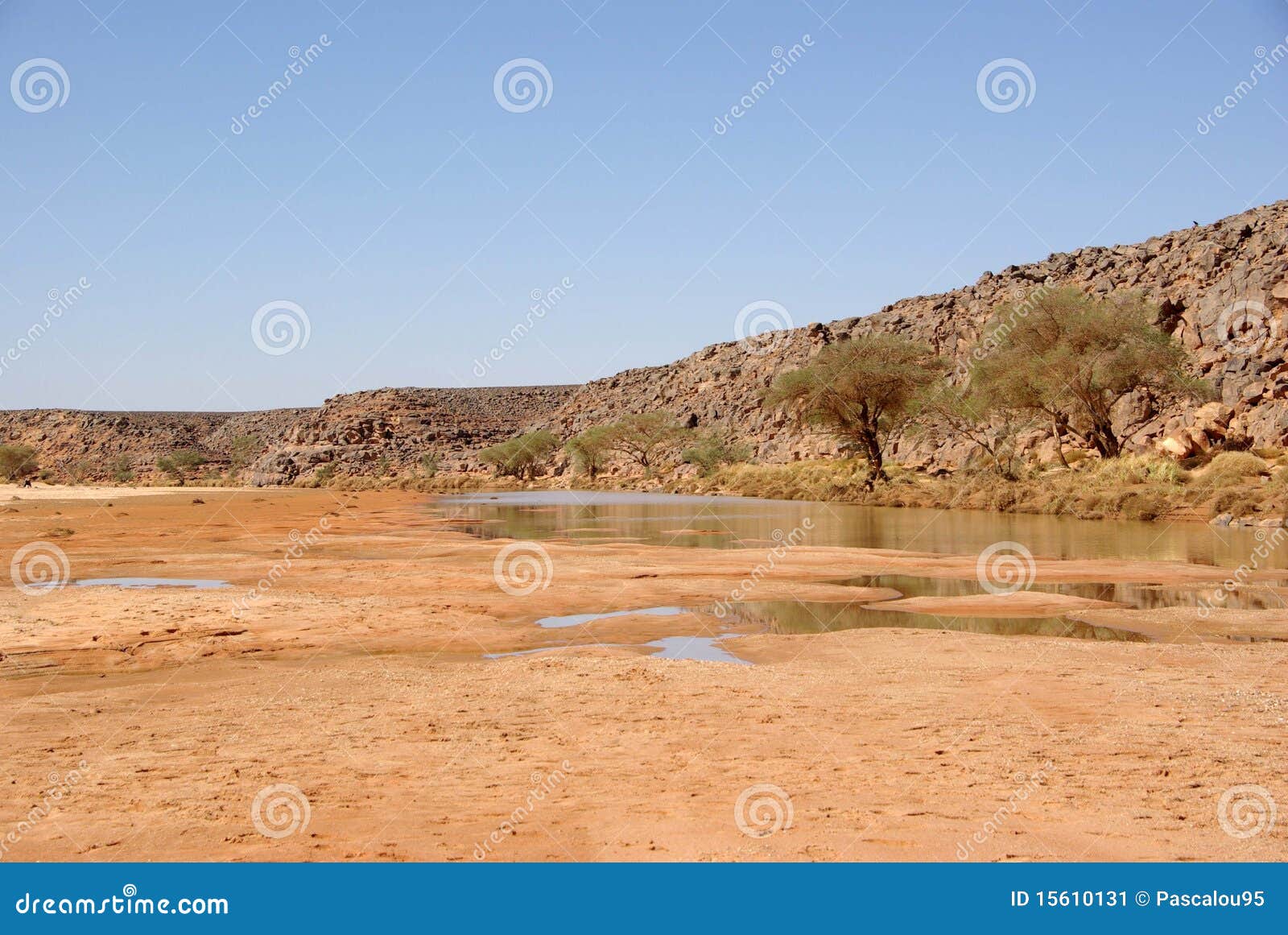 Wadi in Libya stock image. Image of wild, global, dried - 15610131