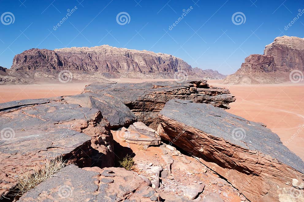 Wadi Ram stock photo. Image of climate, stone, tourism - 4956328